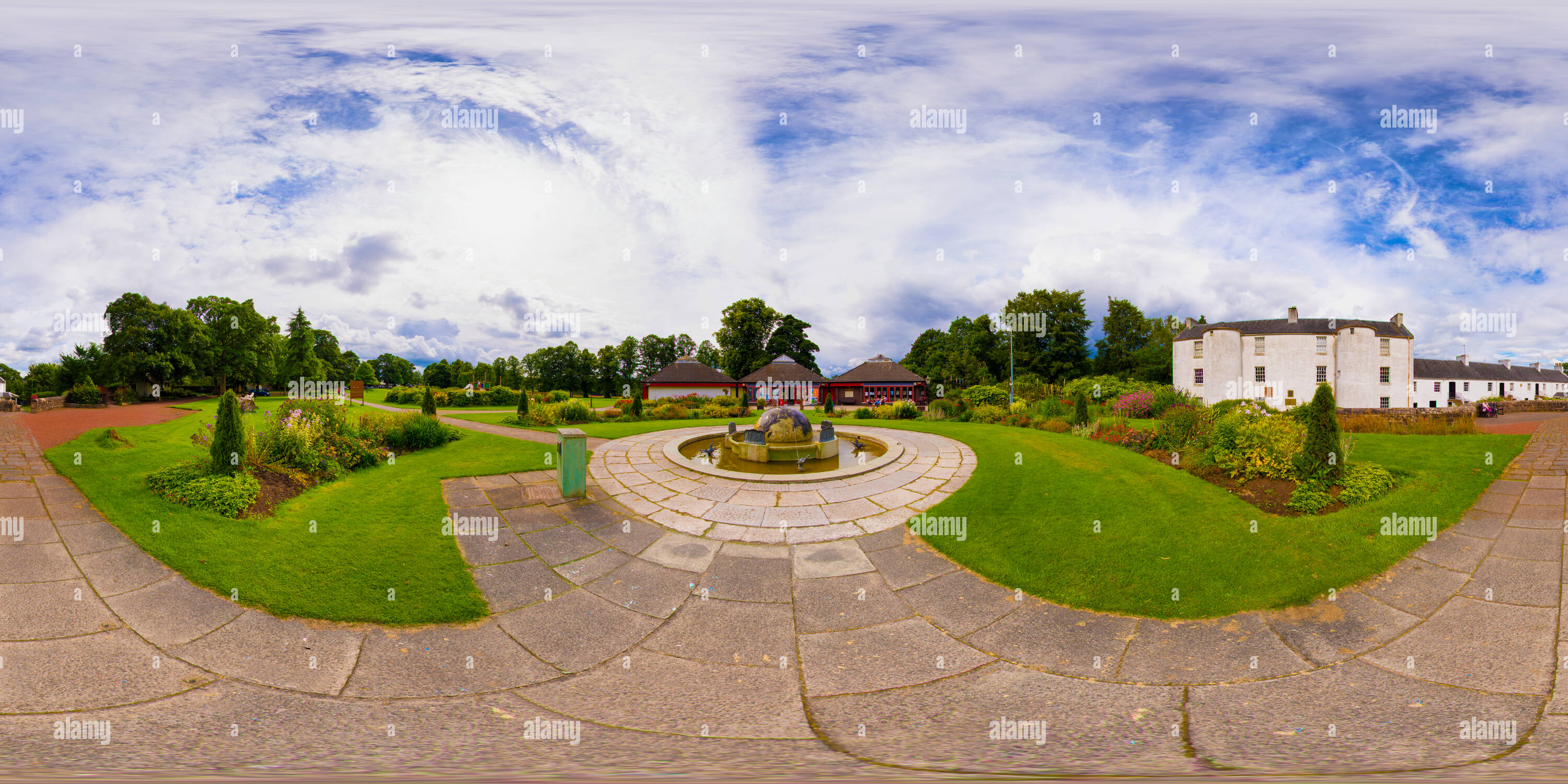 360° view of David Livingstone Centre Scotland - Alamy