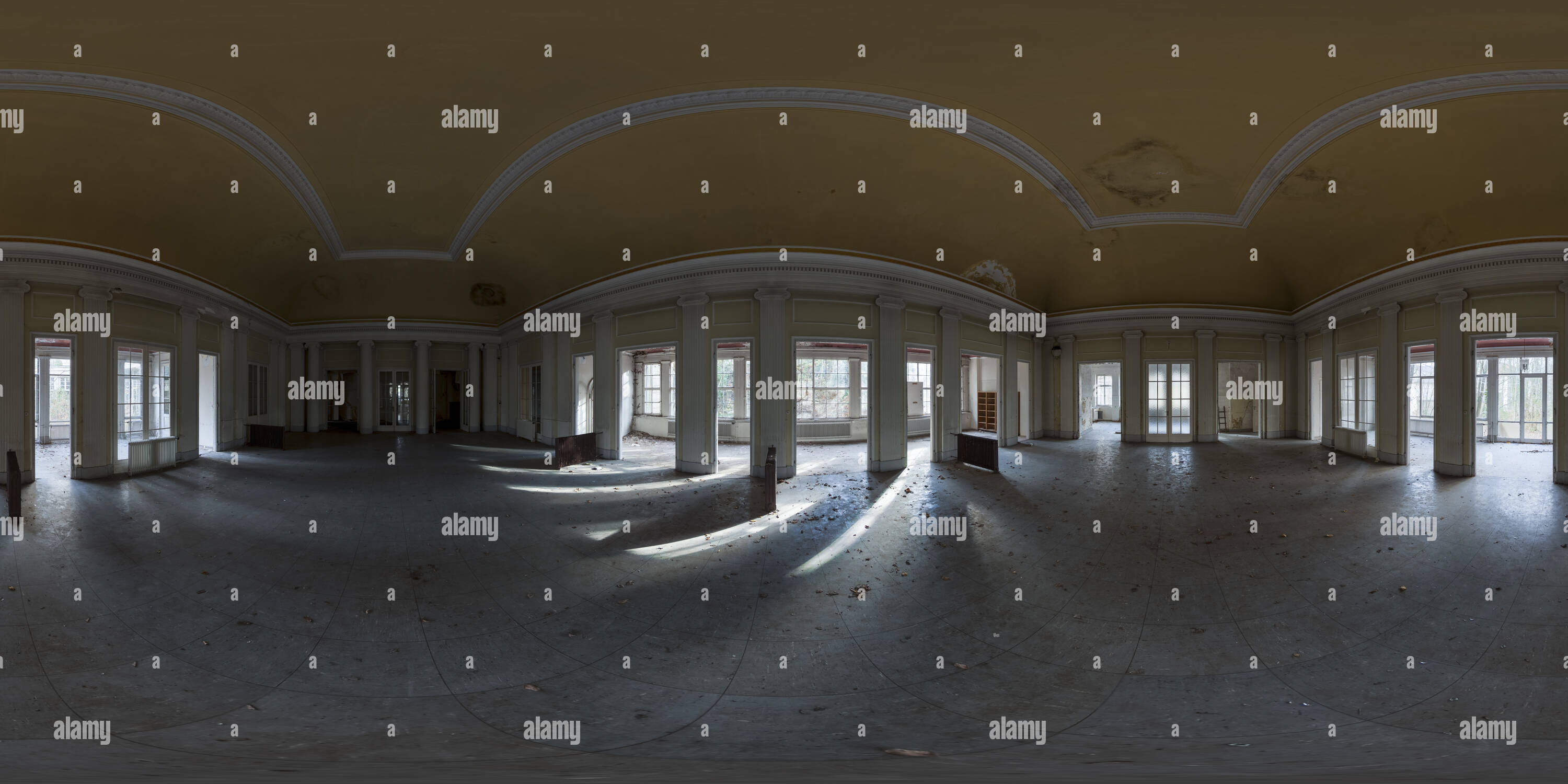 360° view of 111 Bad Kissingen-Sanatorium Apolant - Alamy