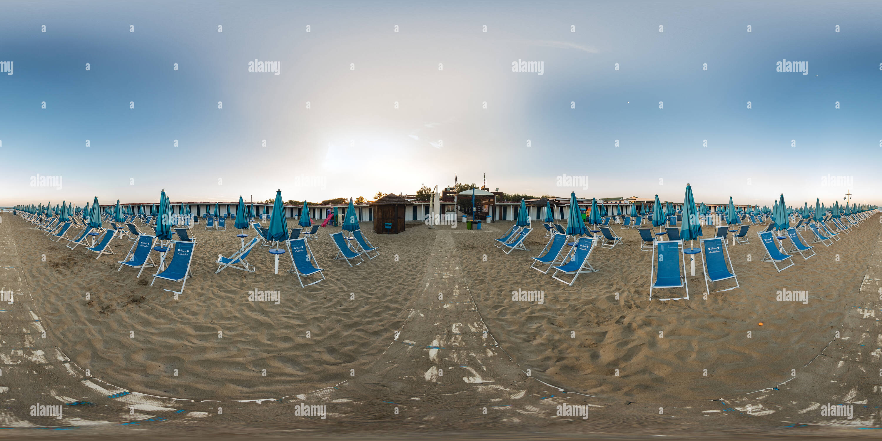 360° view of Tirrenia 1. Italia - Alamy