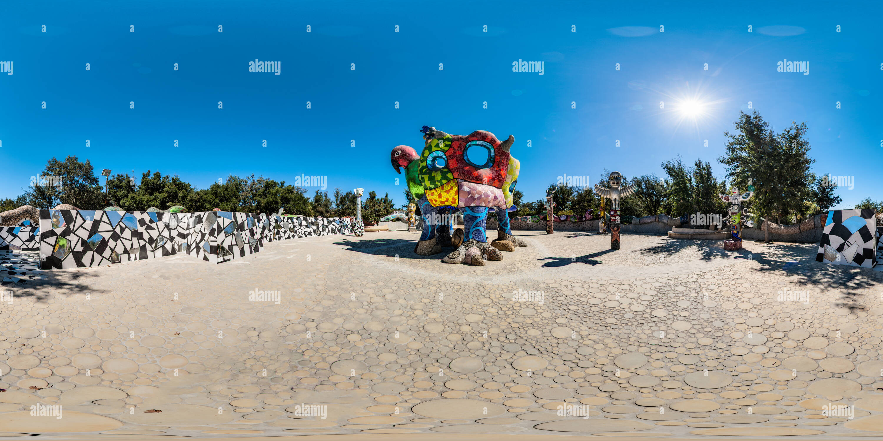 360° view of Queen Califia's Magical Circle - Alamy