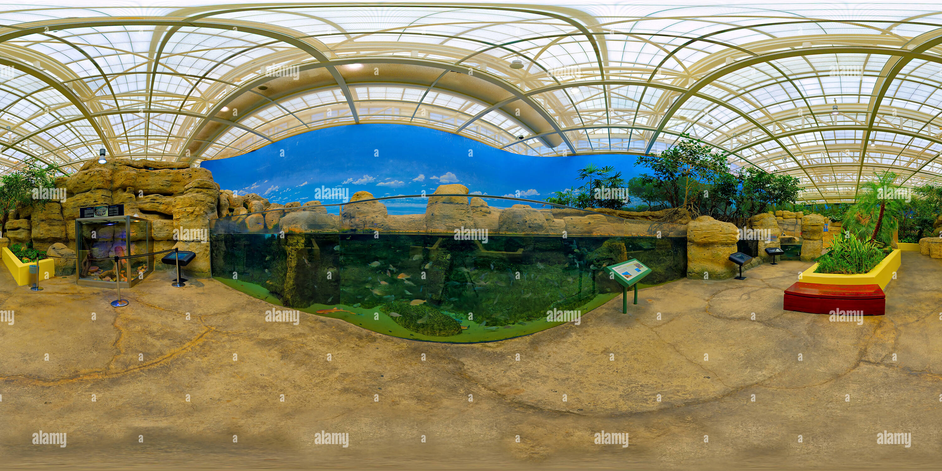 360° view of The Tropical House - Alamy
