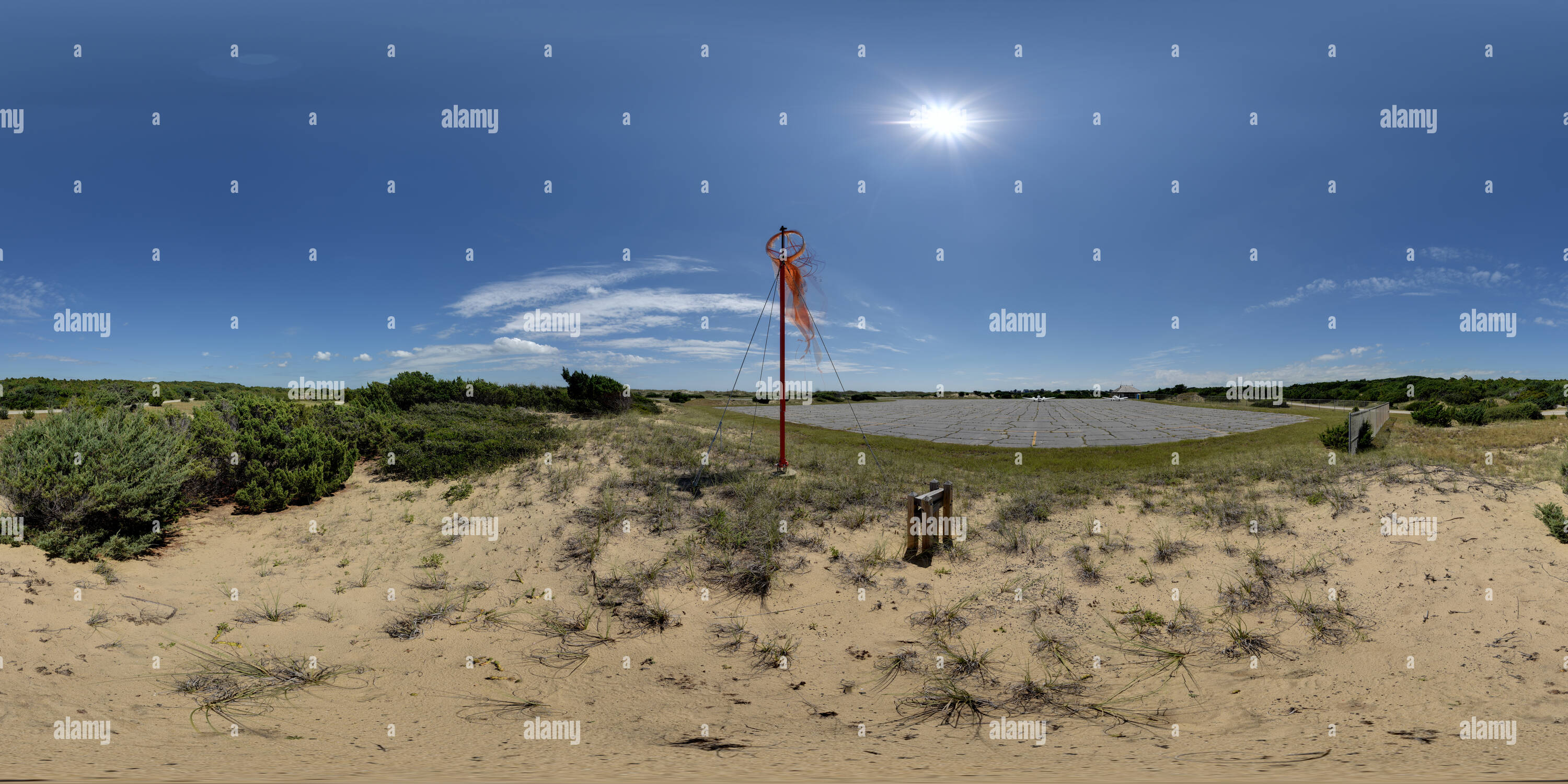 360° view of Billy Mitchell Airport - Alamy