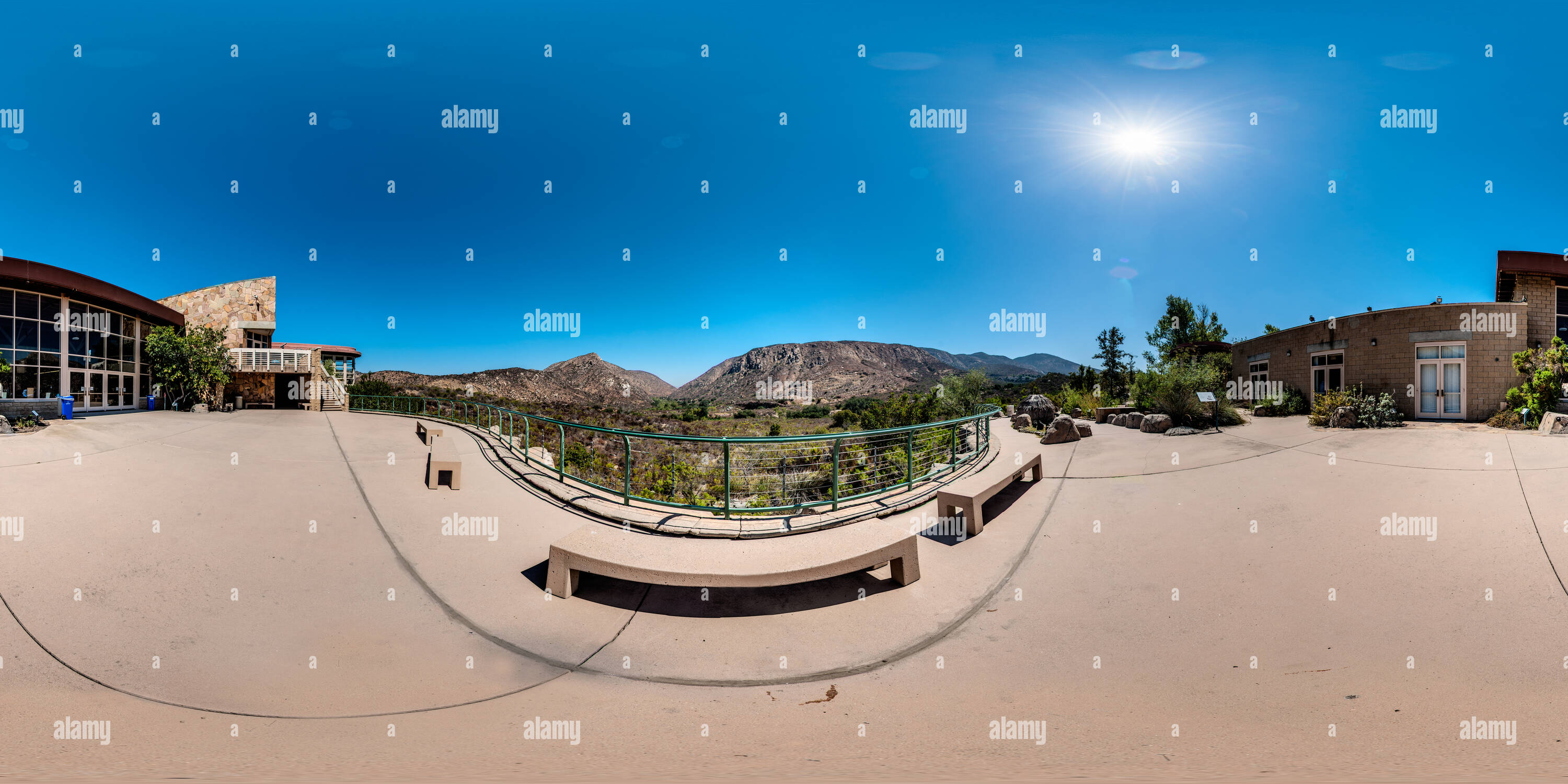 360° view of Terrace of Mission Trails Regional Park - Alamy