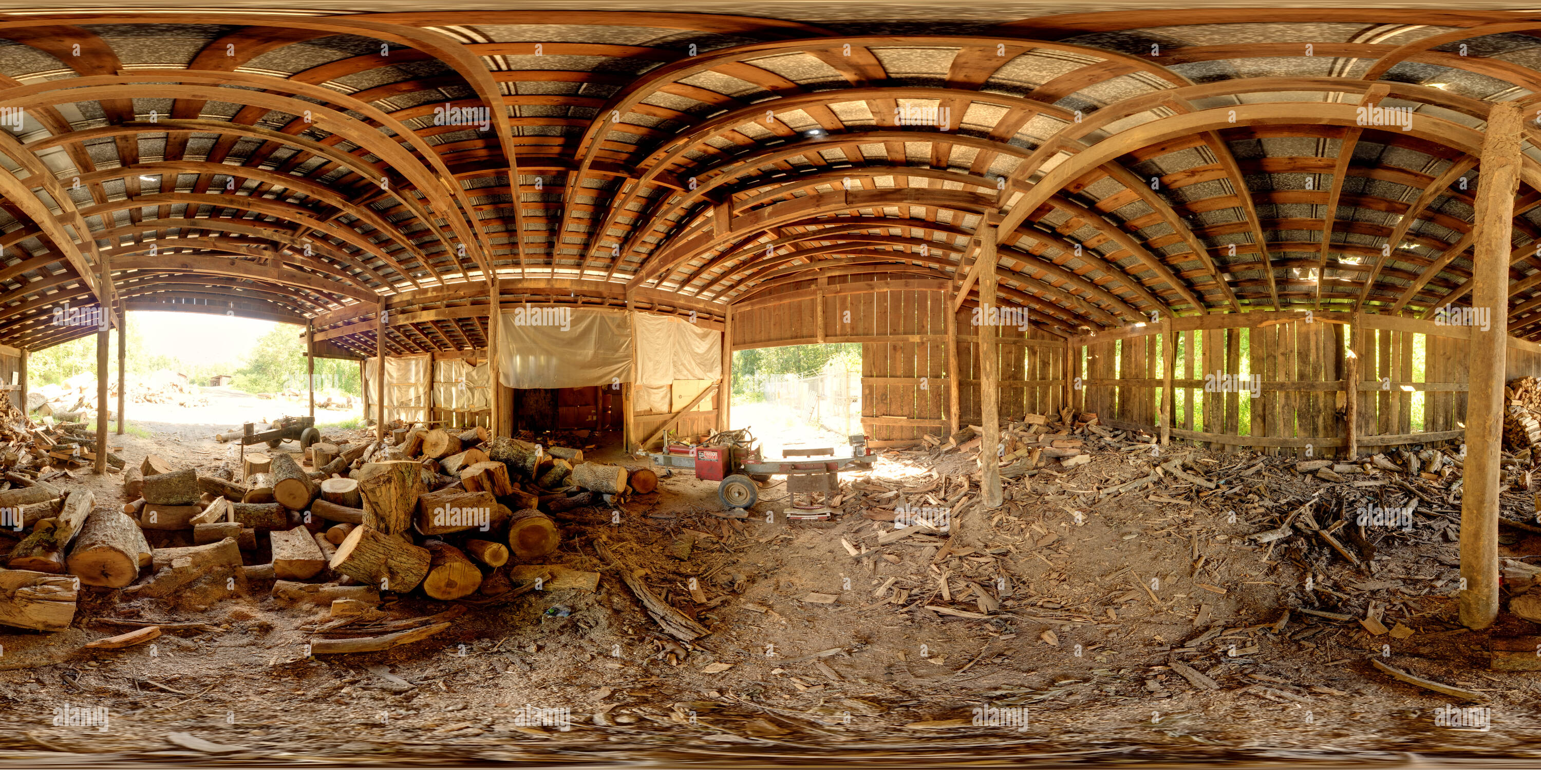360° view of Omni Homestead Resort Wood Shed - Alamy