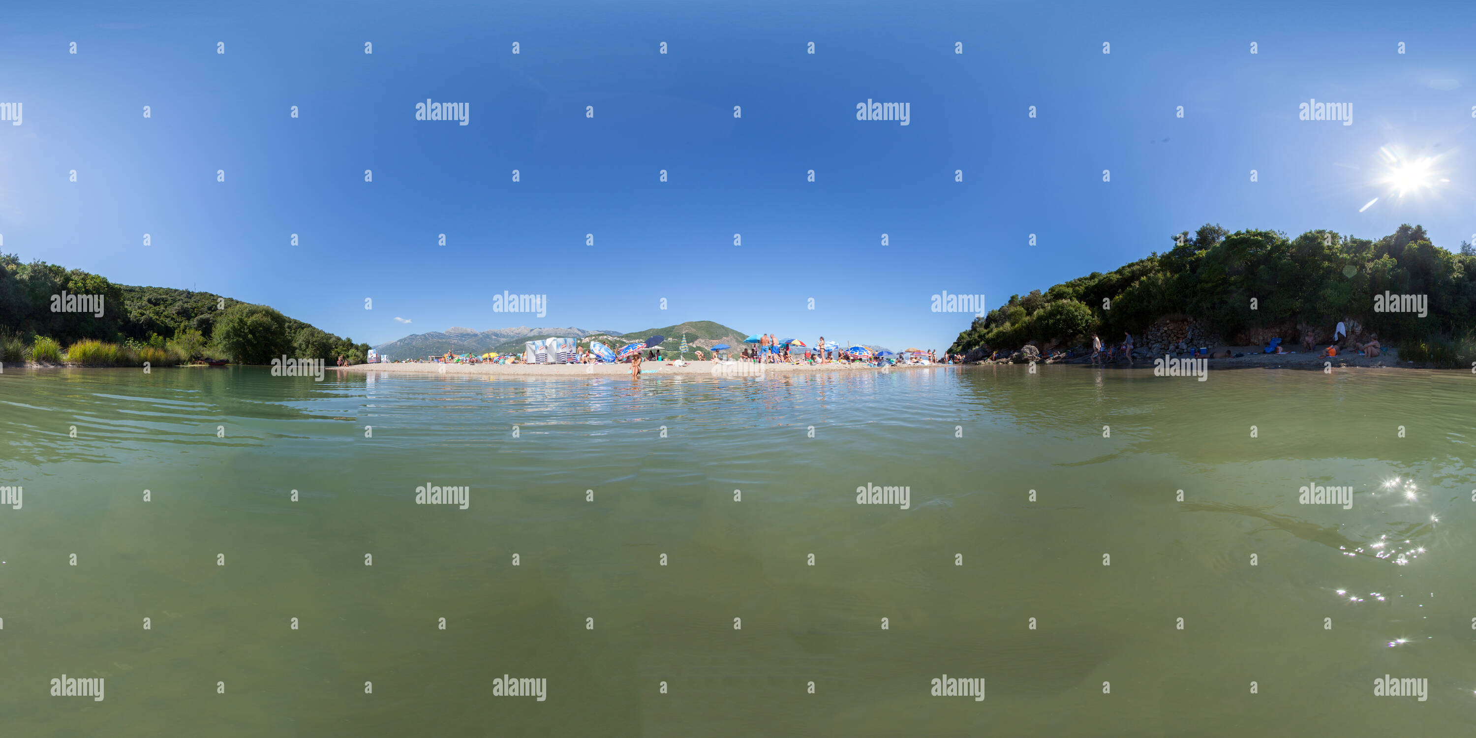 Jaz beach budva hi-res stock photography and images - Alamy