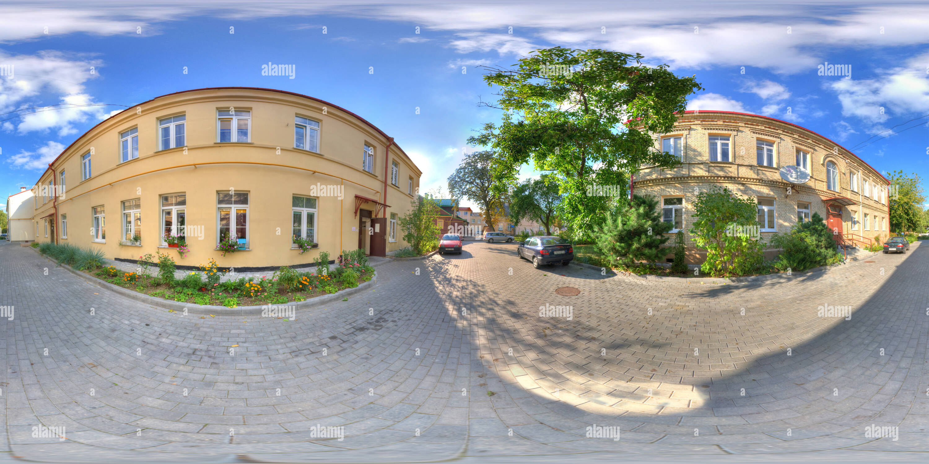 360° view of Courtyard on the street оf 1st May of Grodno - Alamy