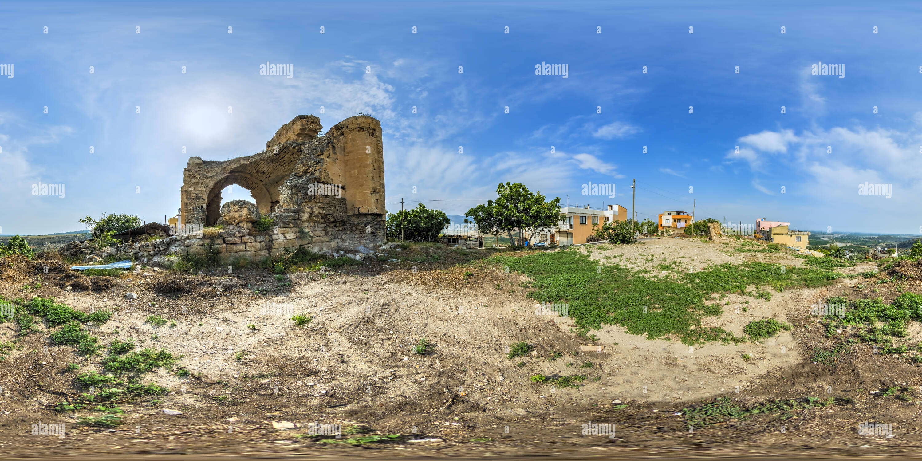 360° view of Hebilli Fortress Akdeniz Vr Mersin 299 - Alamy