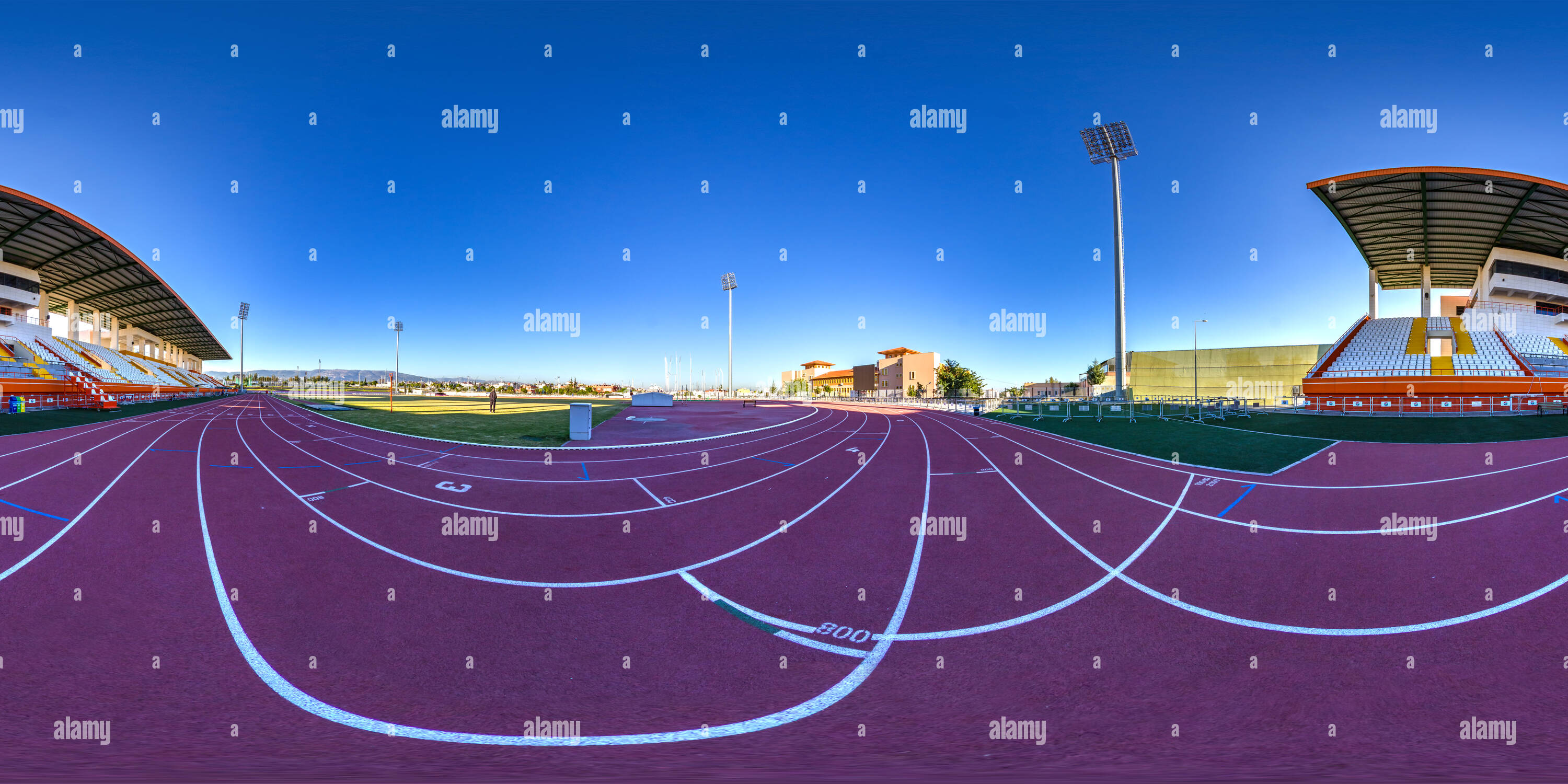 360° view of Nevin Yanit Athletic Complex Yenisehir Vr Mersin 6b8 - Alamy