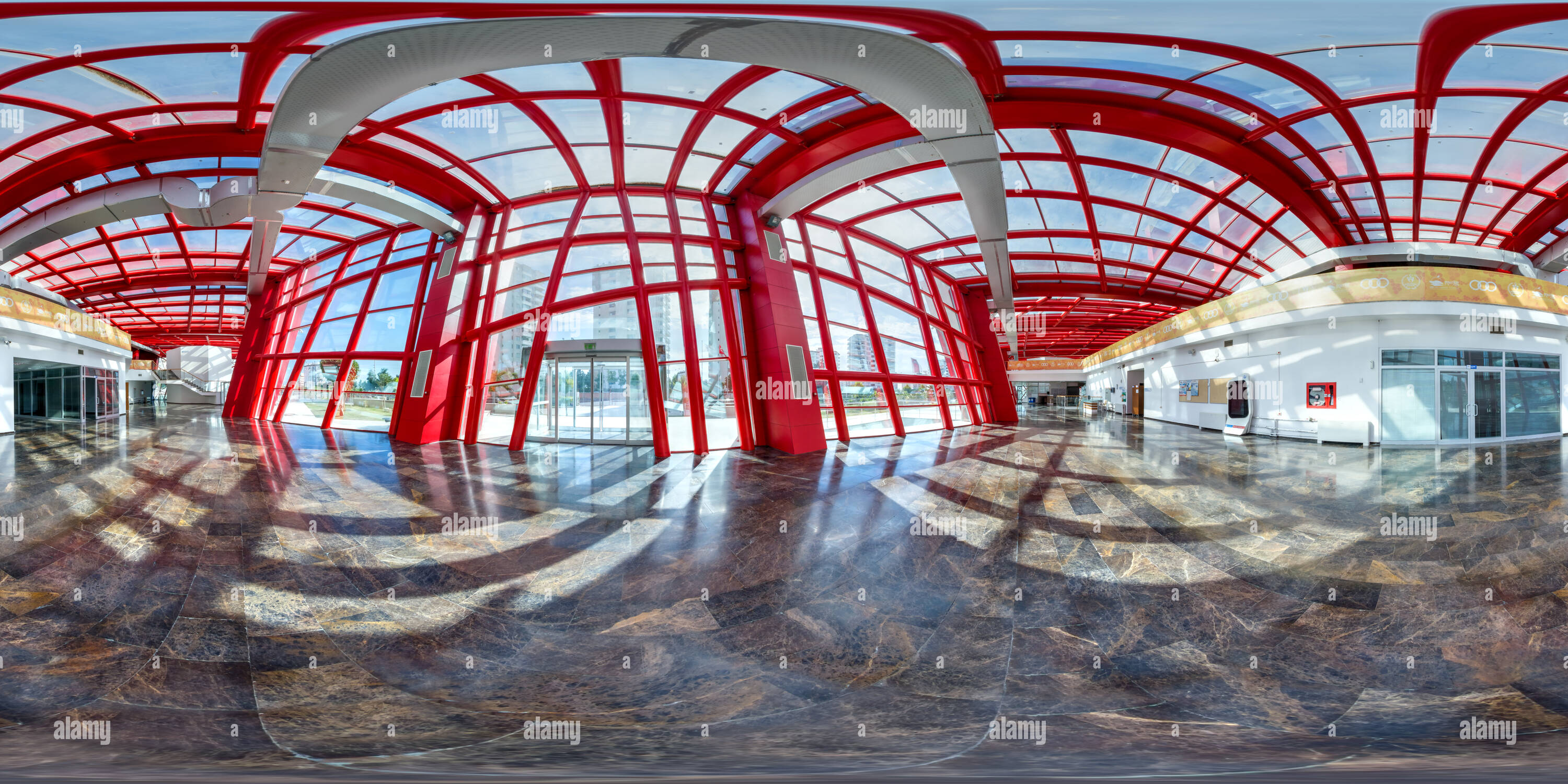 360° view of Olympic Indoor Swimming Pool Yenisehir Vr Mersin 0b8 - Alamy
