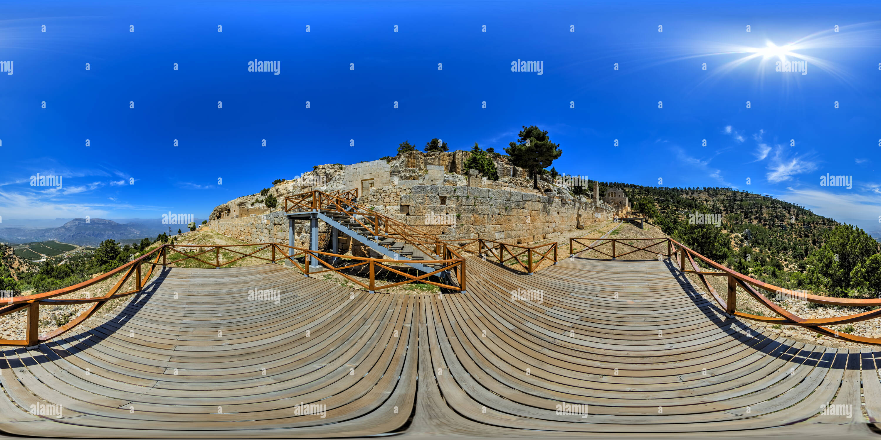 360° view of Alahan Monastery Mut Vr Mersin 076 - Alamy