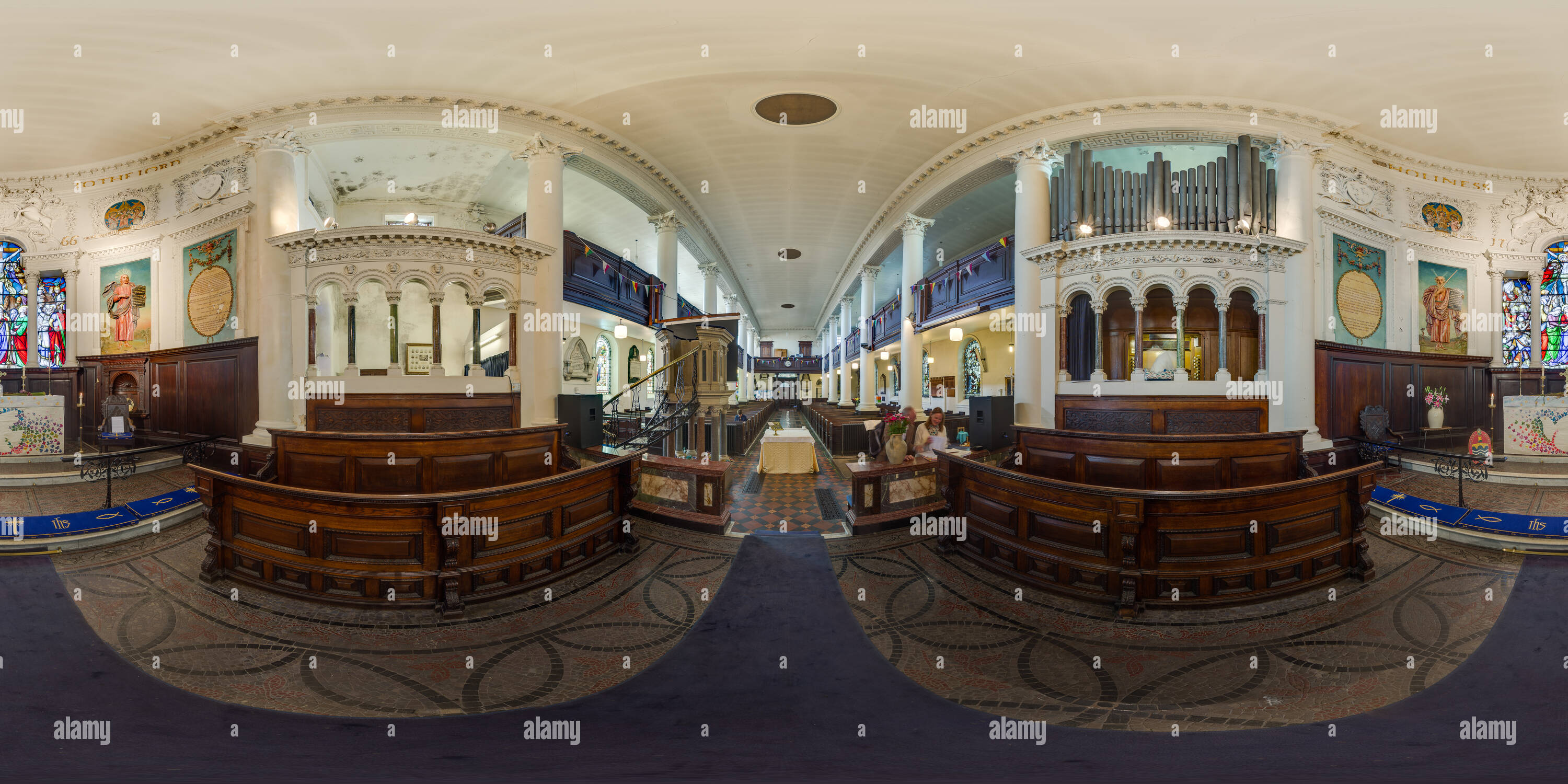 360° view of St Peter's Church, Sowerby, Halifax - Alamy