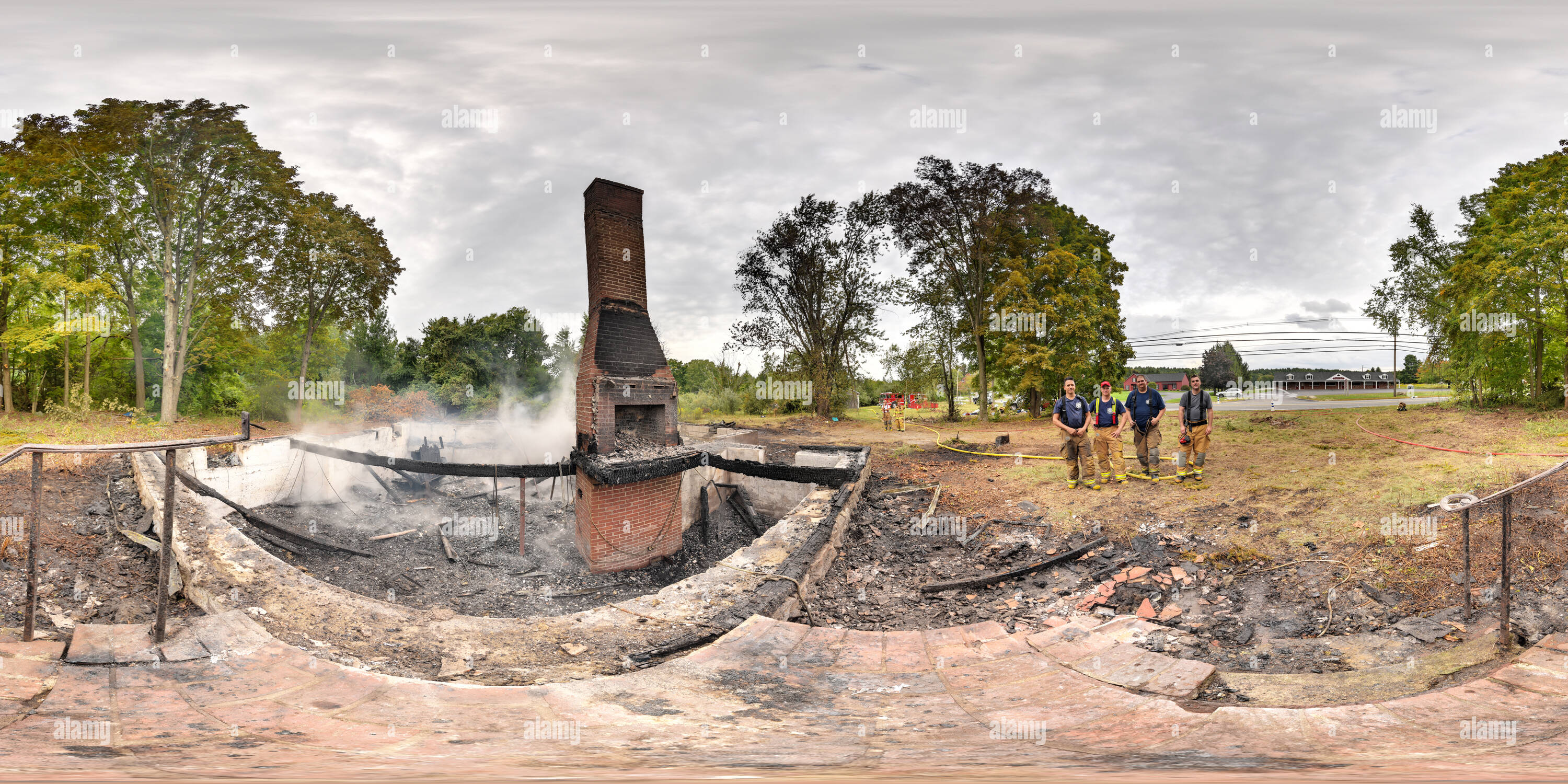 360° view of Live Fire Training Exercise - Alamy