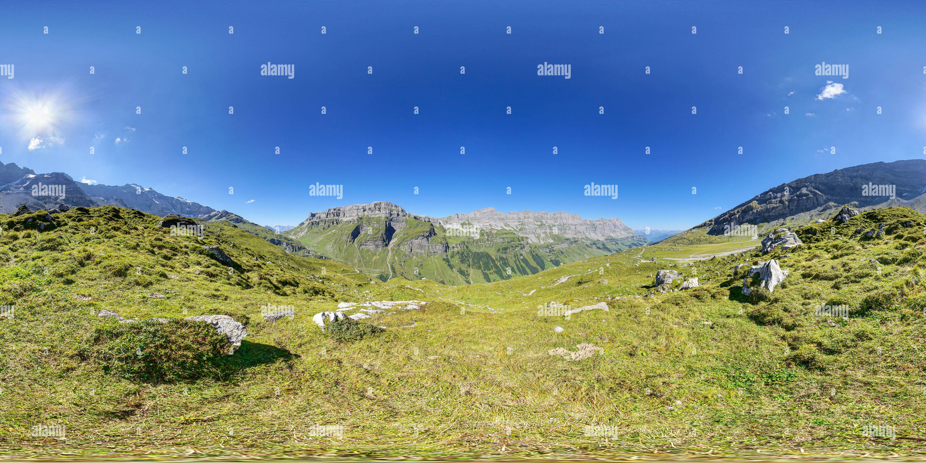 360° view of Clariden Ridgeway Trail 4 - Alamy