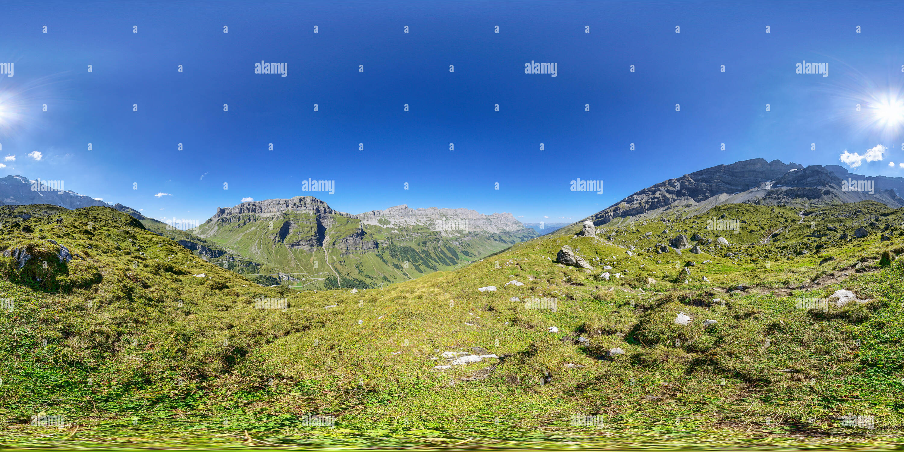 360° view of Clariden Ridgeway Trail 5 - Alamy