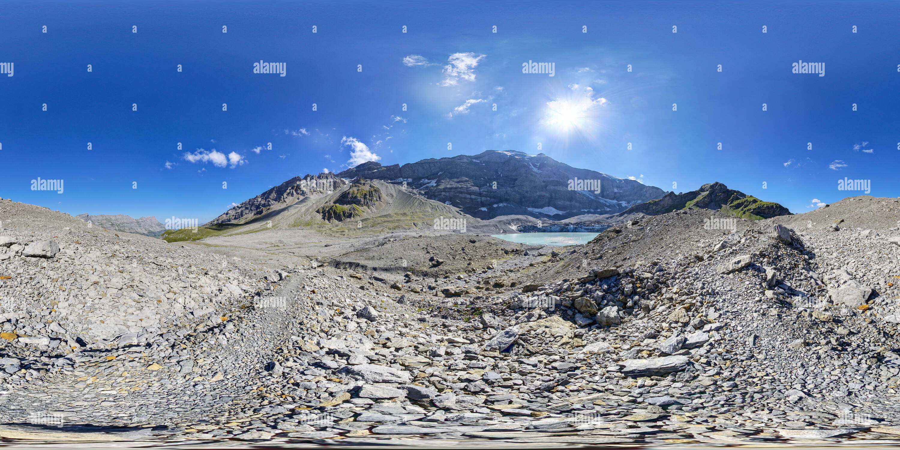 360° view of Clariden Ridgeway Trail 6 - Alamy