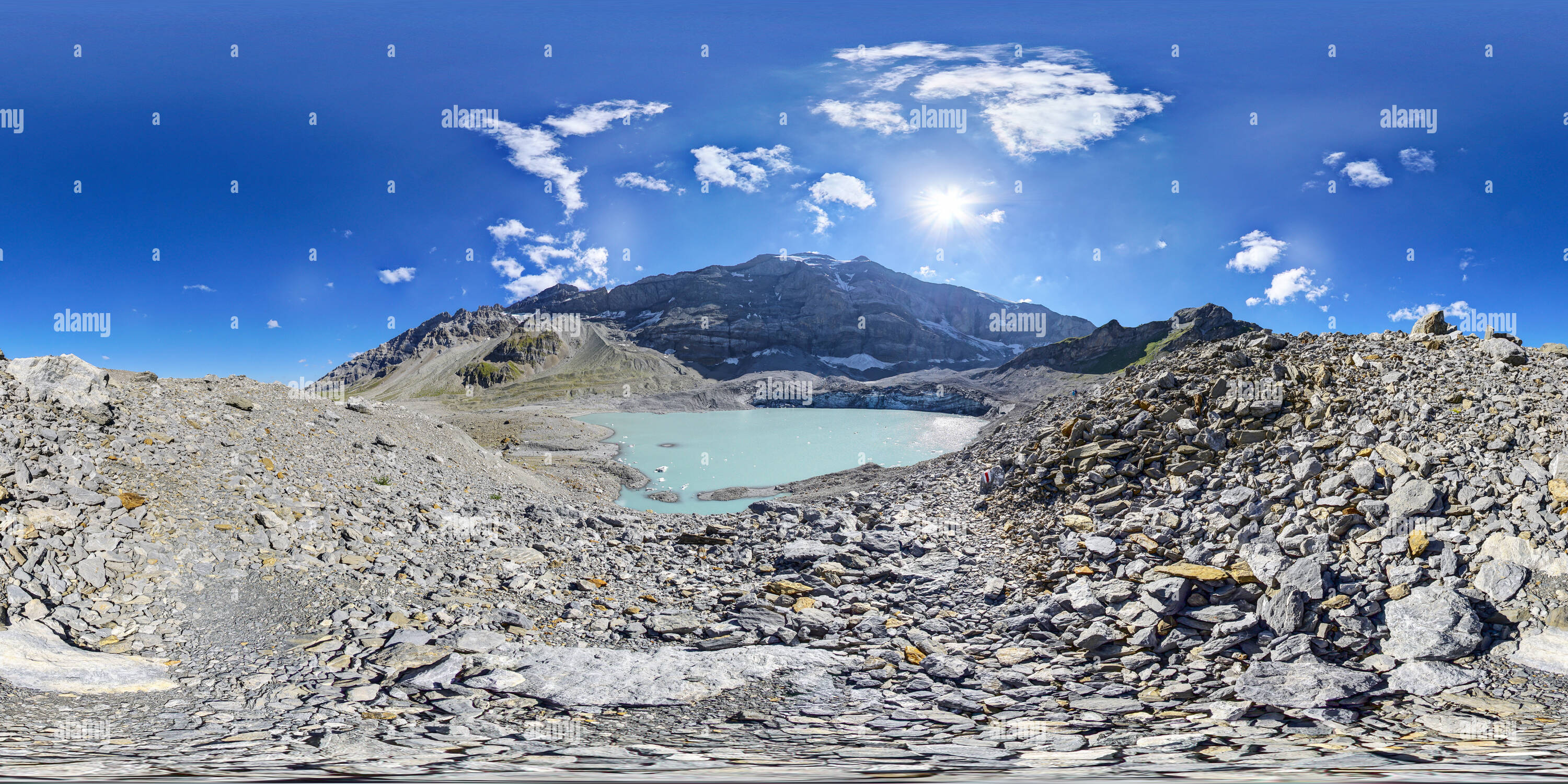 360° view of Clariden Ridgeway Trail 7 - Alamy