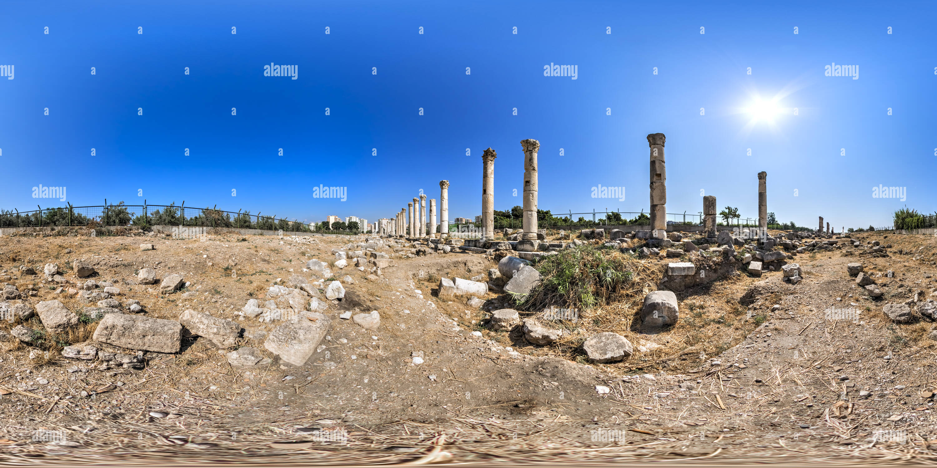 360° view of Soli Soloi Pompeiopolis The Columnar Street Mezitli Vr ...