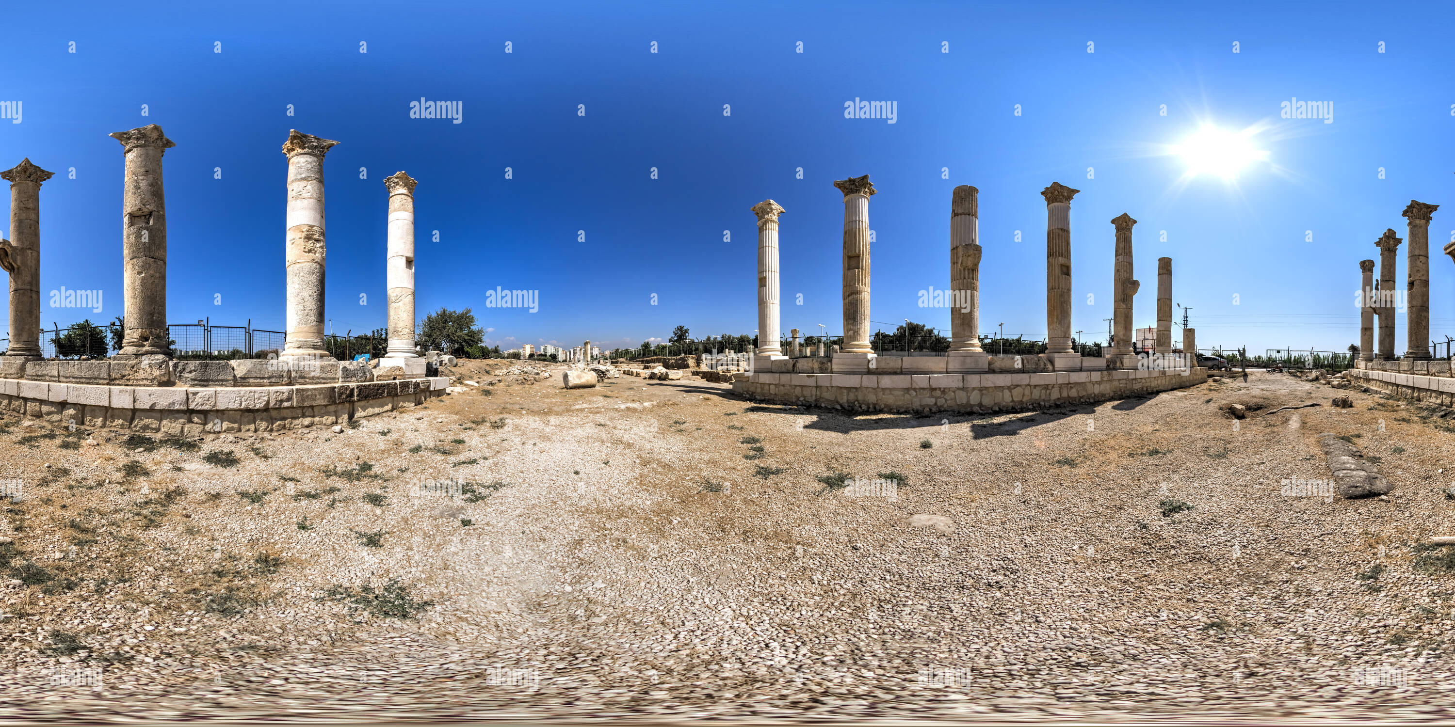 360° view of Soli Soloi Pompeiopolis The Columnar Street Mezitli Vr ...