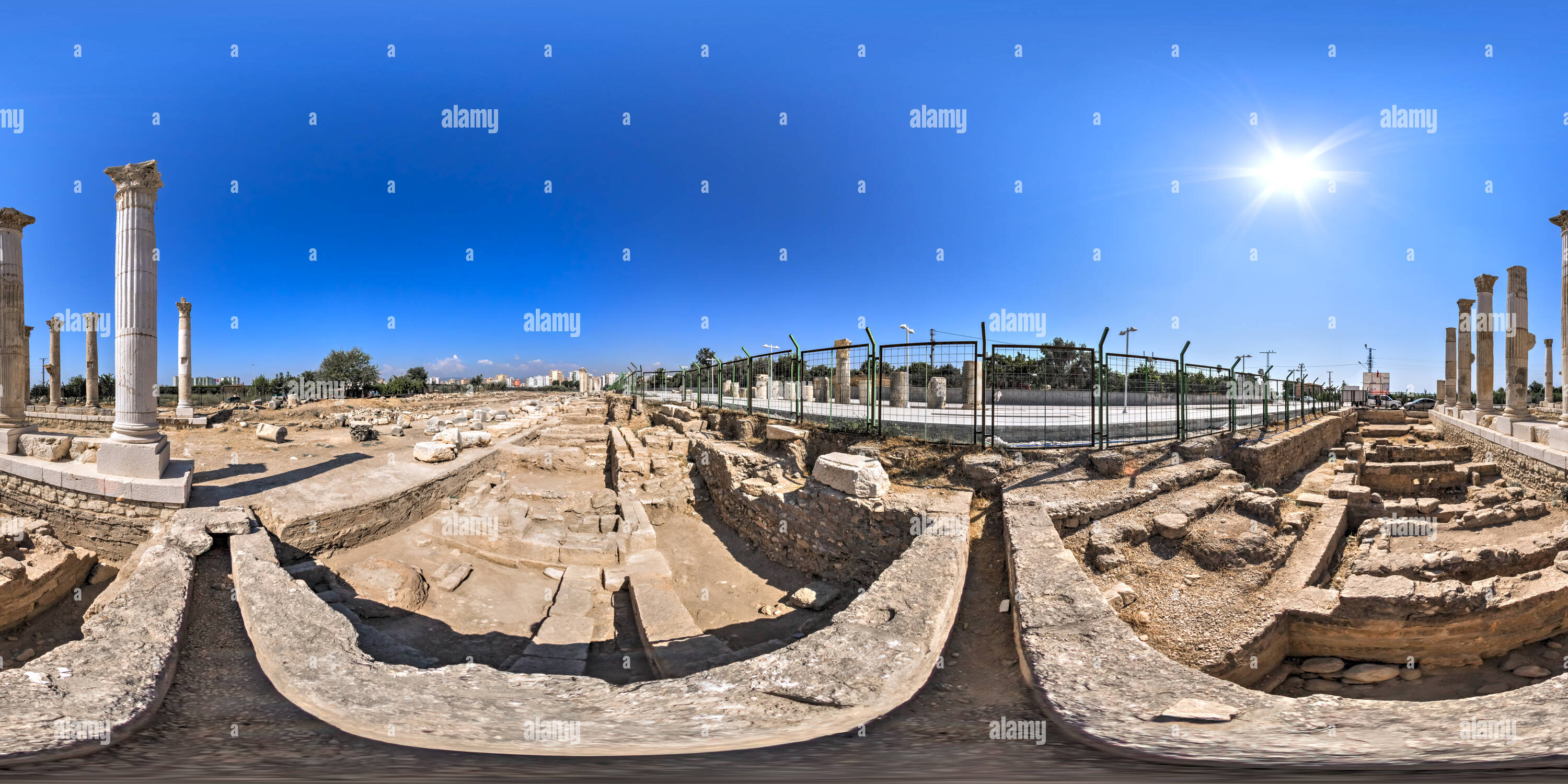 360° view of Soli Soloi Pompeiopolis The Columnar Street Mezitli Vr ...
