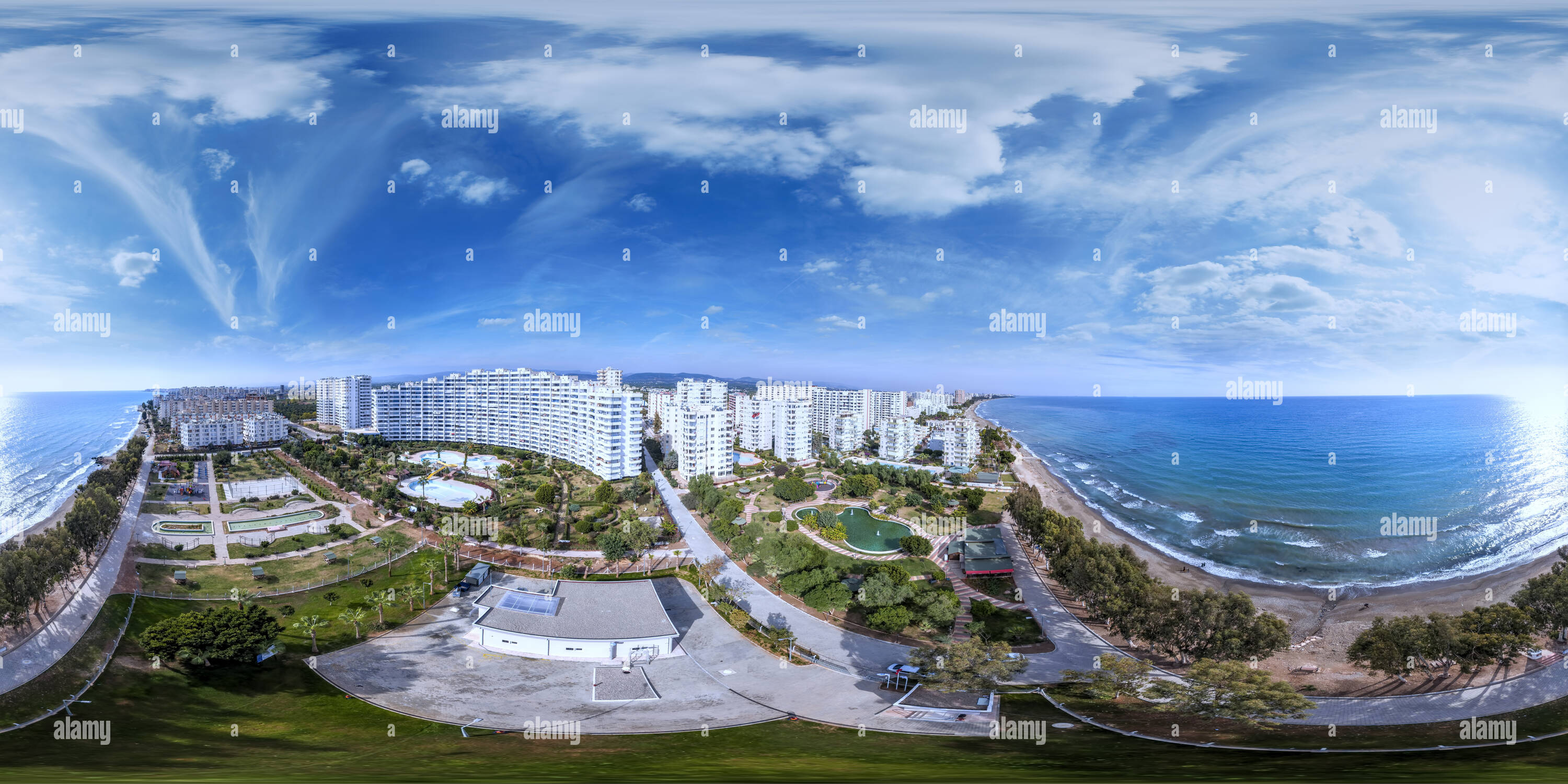 360° view of Tece Treatment Plant Mezitli Vr Mersin 85f - Alamy