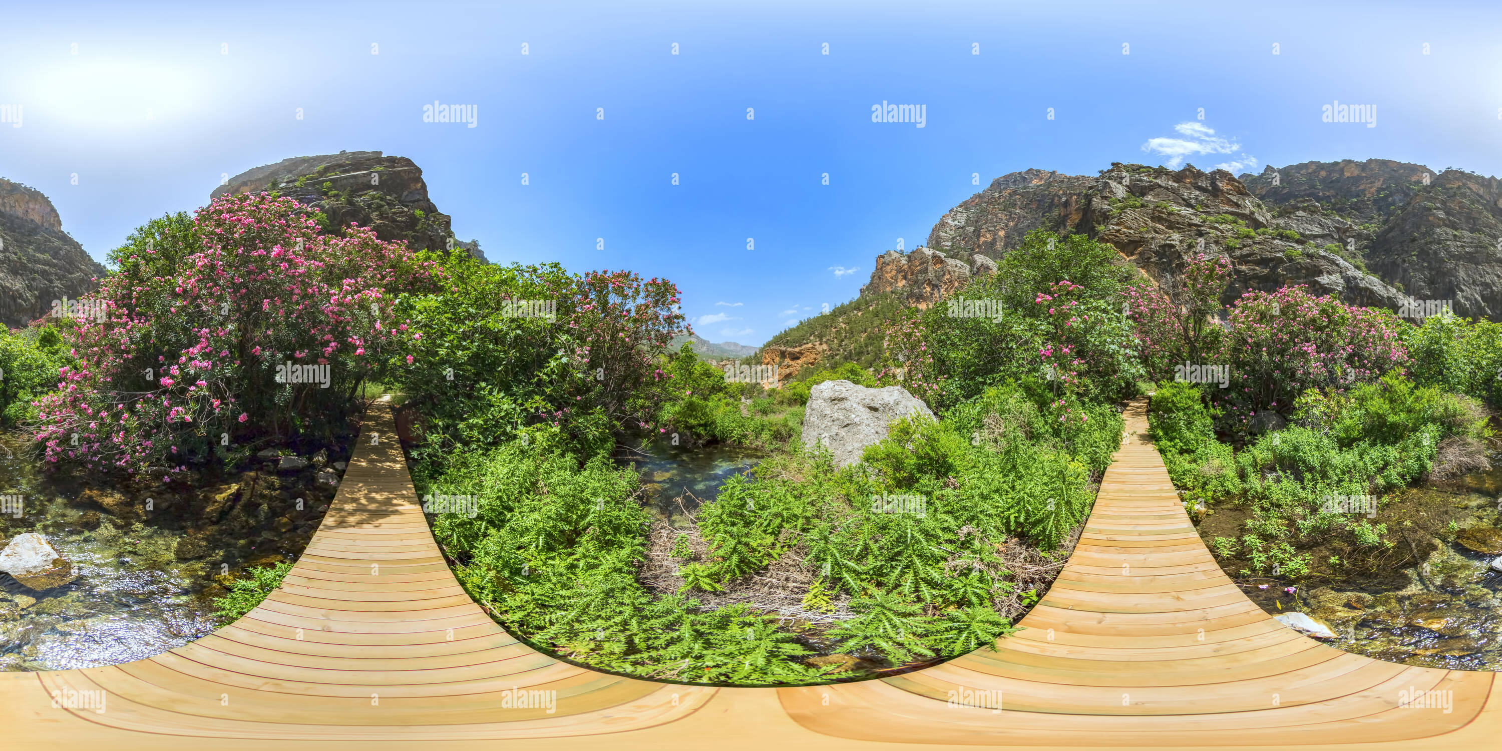 360° view of Yerkopru Waterfall Mut Vr Mersin 6ab - Alamy