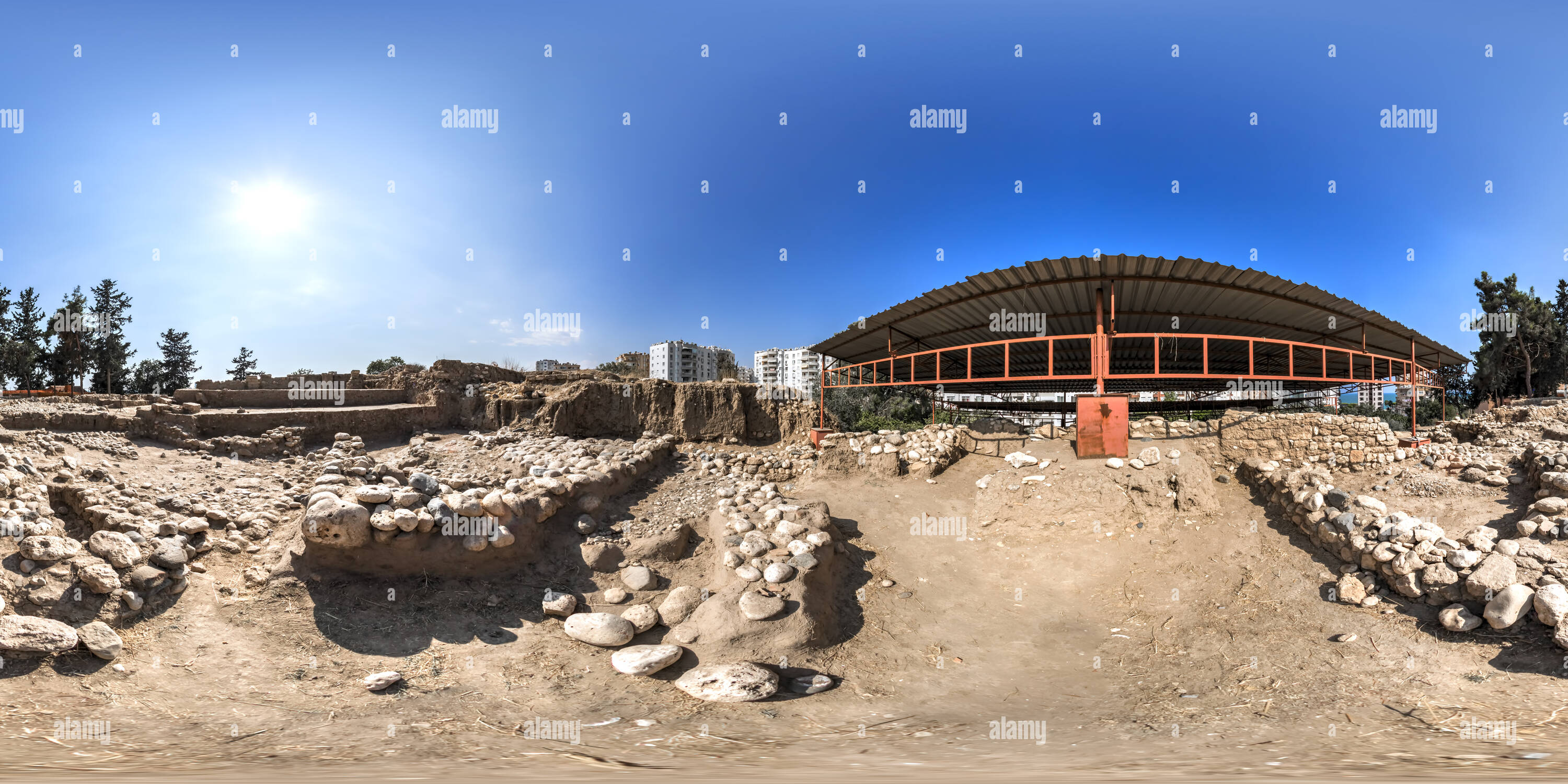 360° view of Soli Soloi Pompeiopolis Soli Tumulus Mezitli Vr Mersin 88c ...