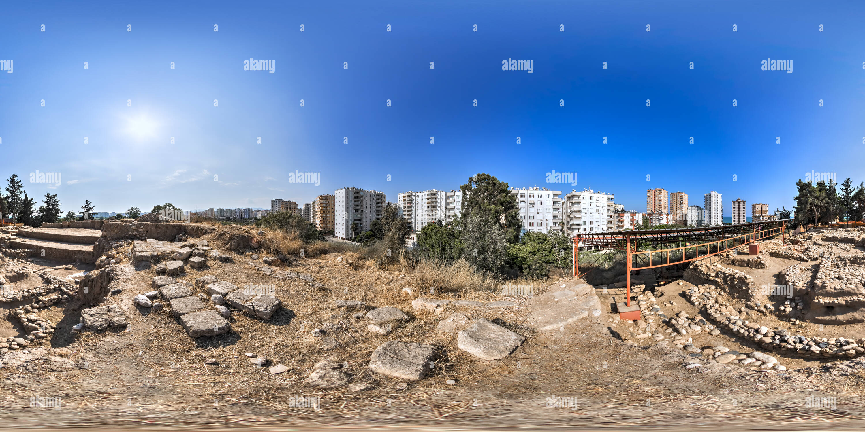 360° view of Soli Soloi Pompeiopolis Soli Tumulus Mezitli Vr Mersin 88f ...