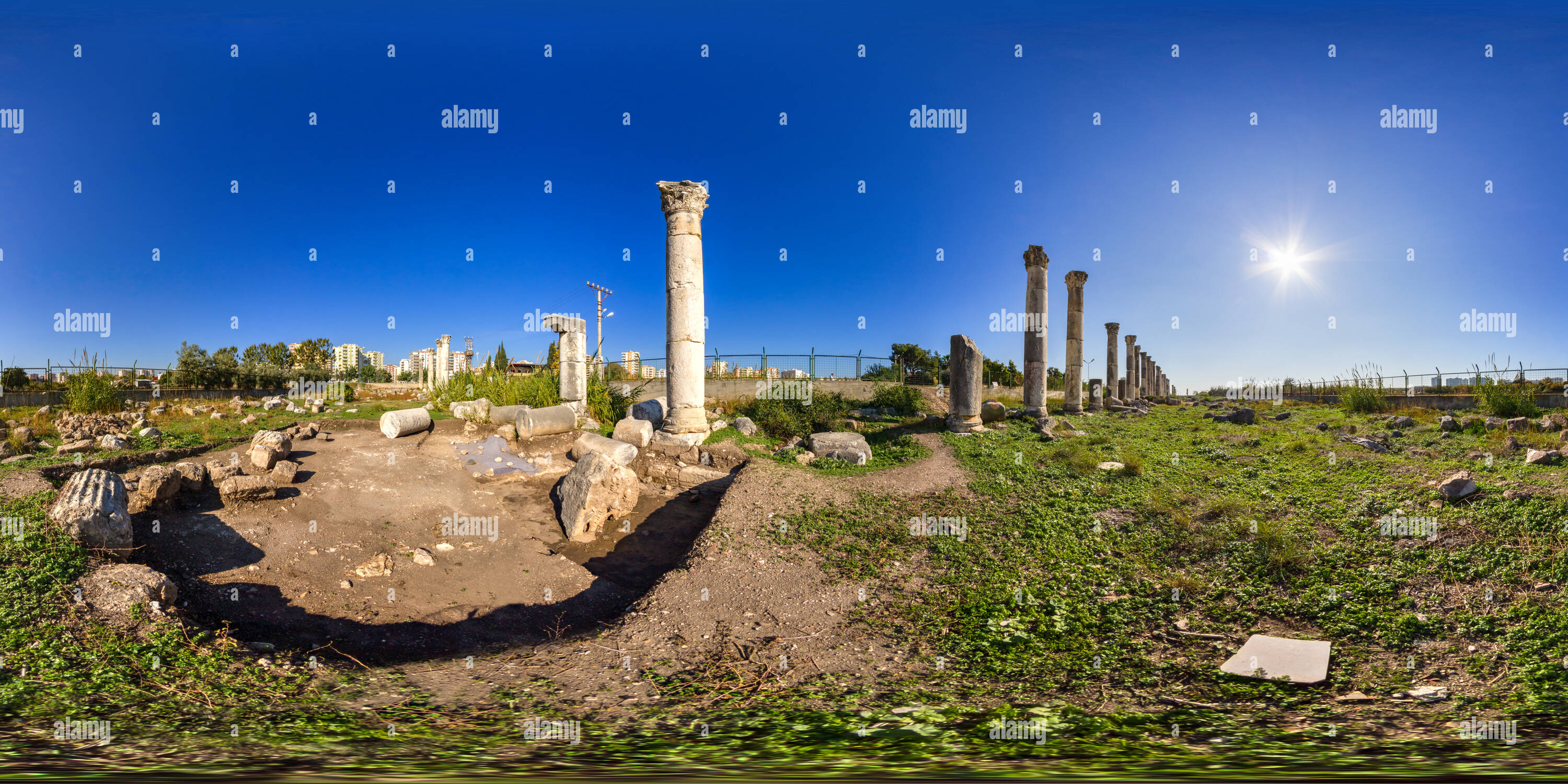 360° view of Soli Soloi Pompeiopolis The Columnar Street Mezitli Vr ...
