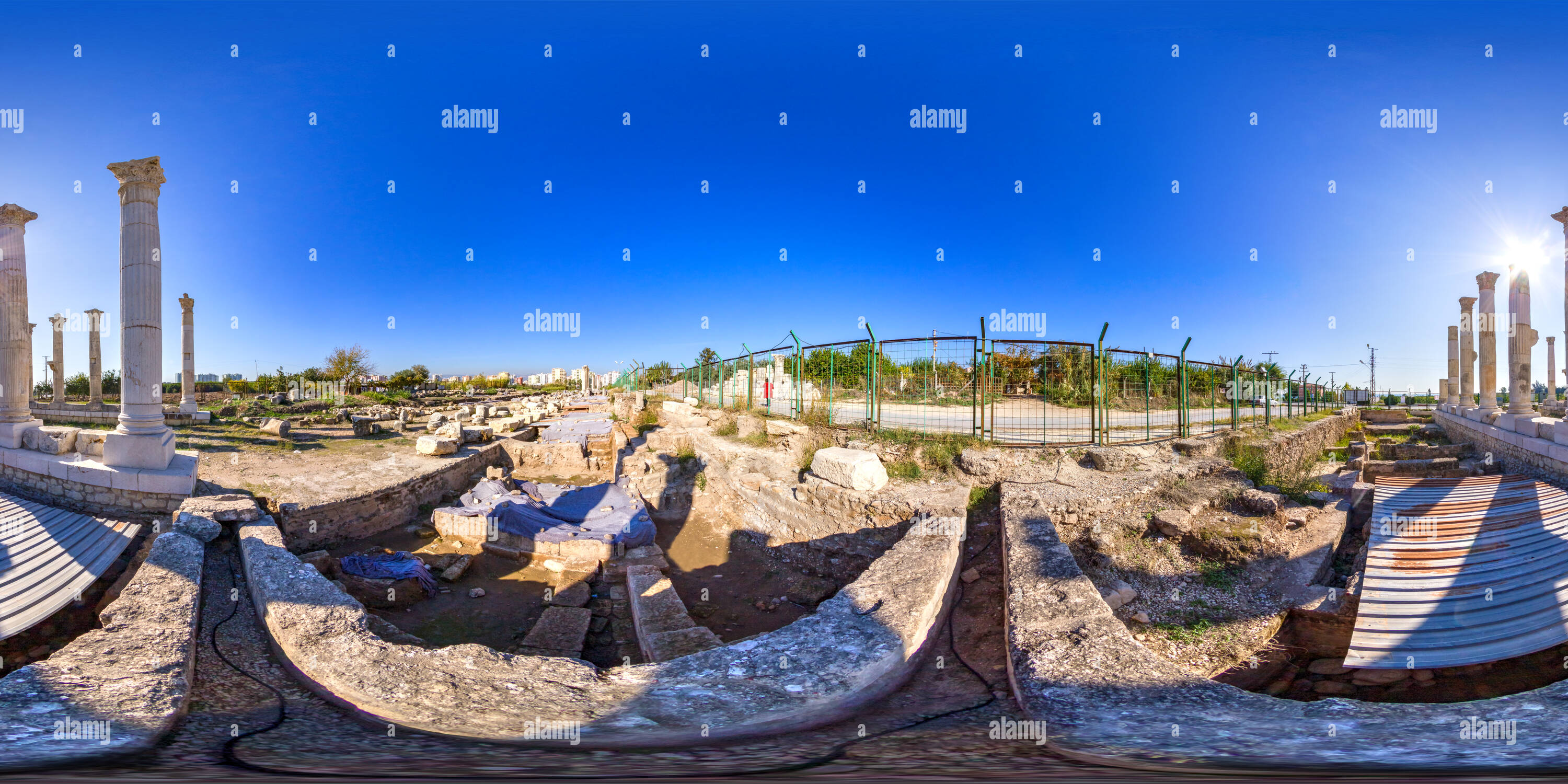 360° view of Soli Soloi Pompeiopolis The Columnar Street Mezitli Vr ...