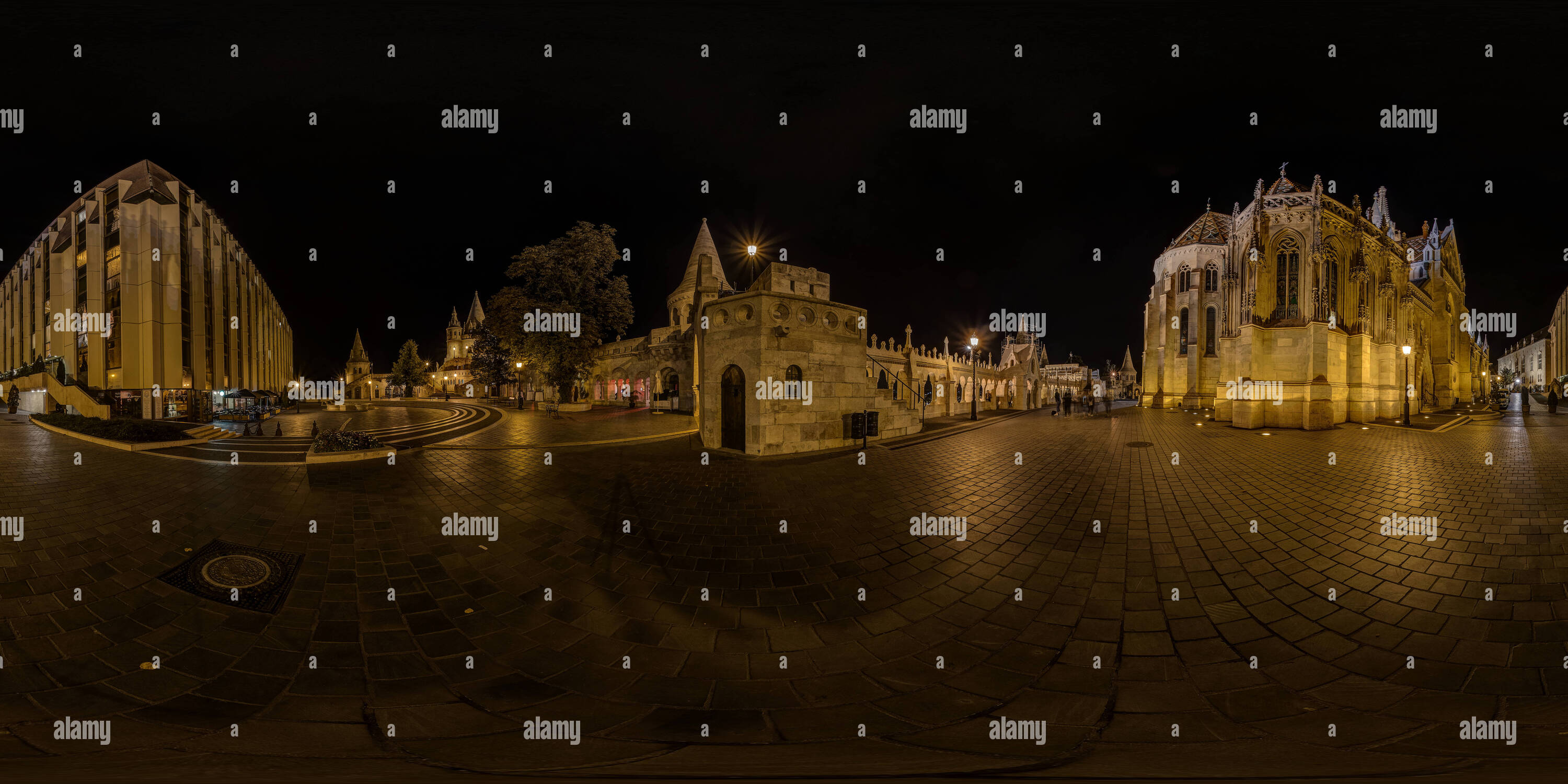 360° view of Fishermans Bastion Fishermans Bastion 06 - Alamy