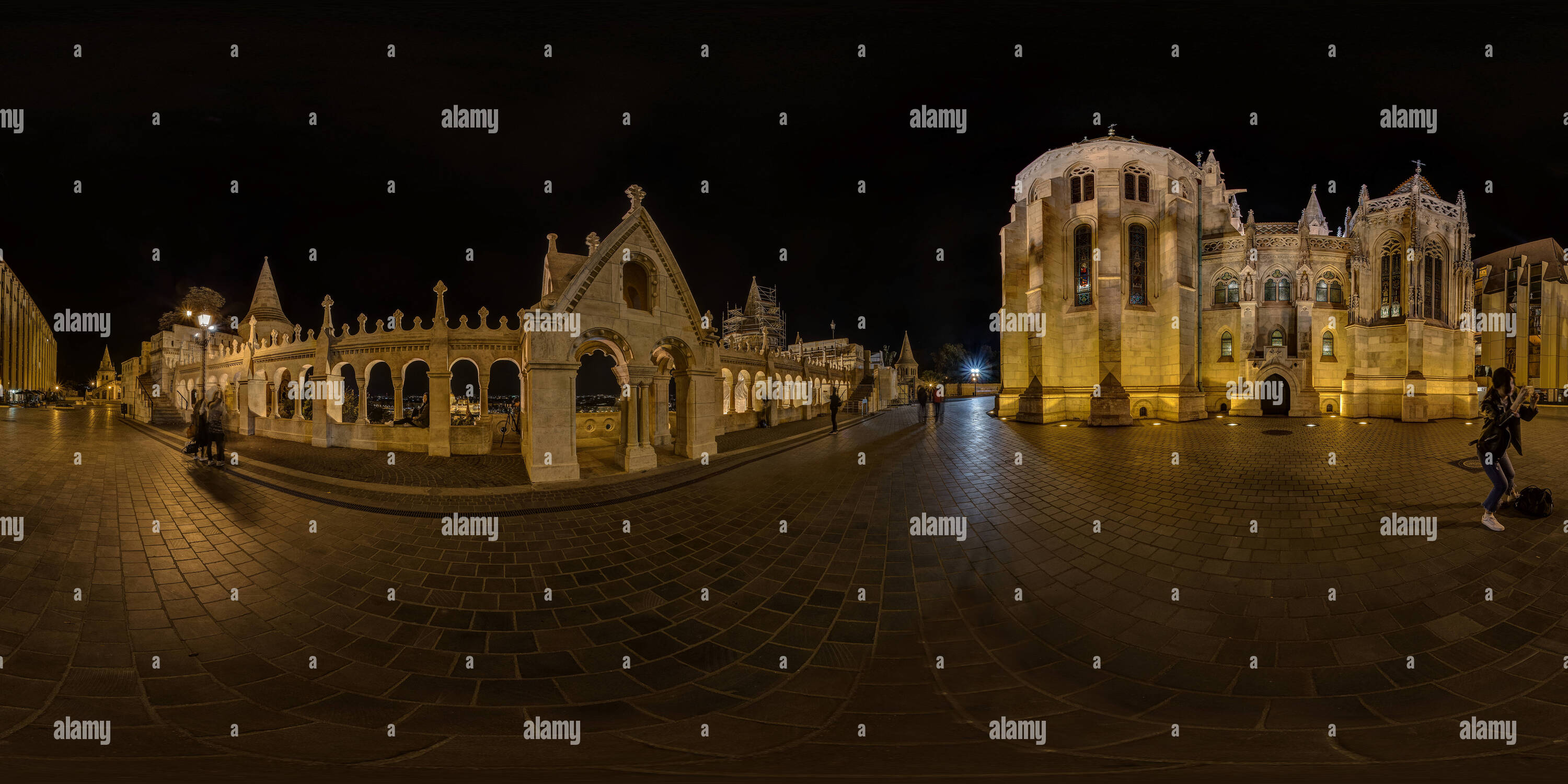 360° view of Fishermans Bastion Fishermans Bastion 07 - Alamy
