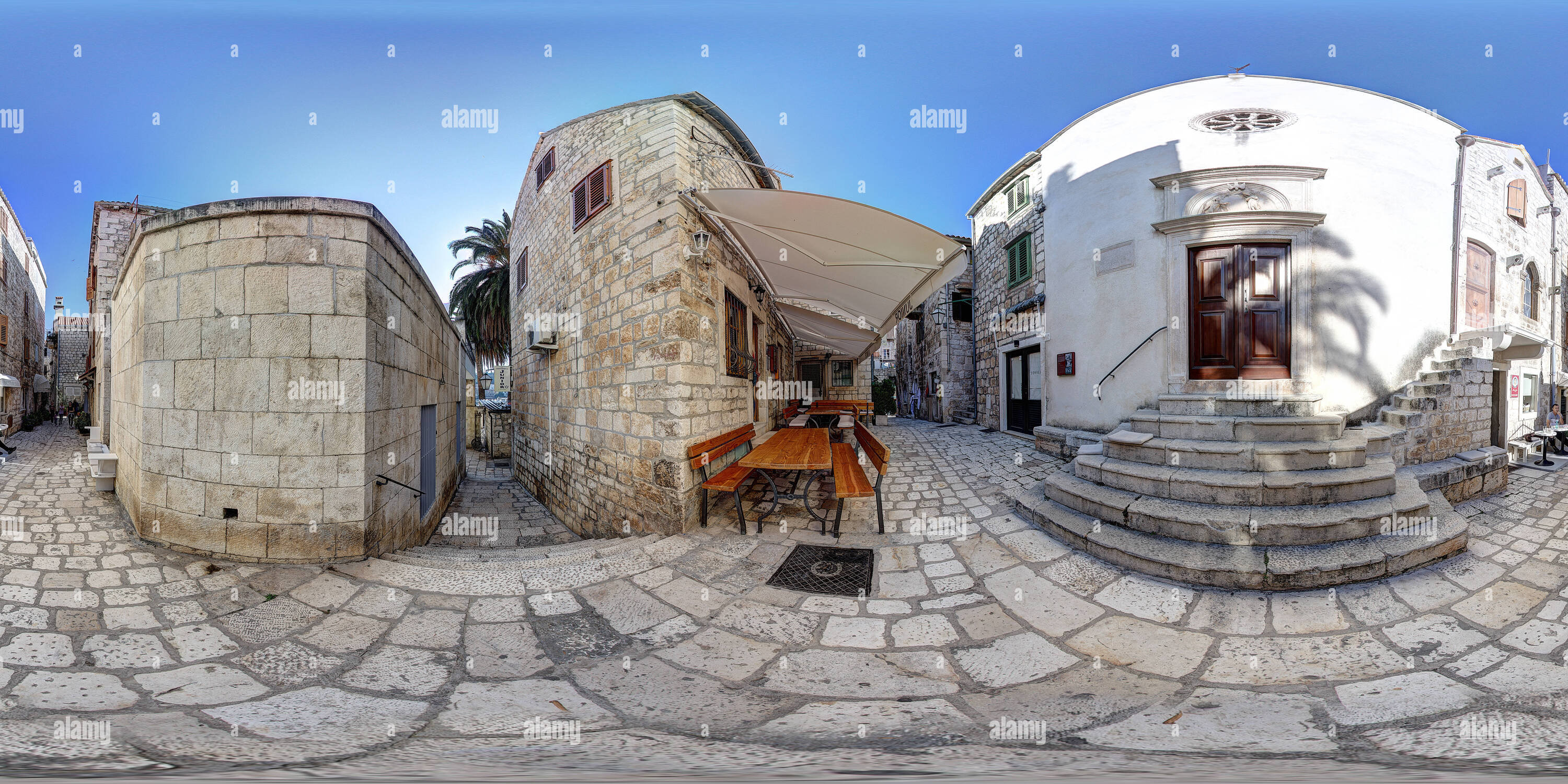 360° view of Hvar Hvar City Tour 16 - Alamy