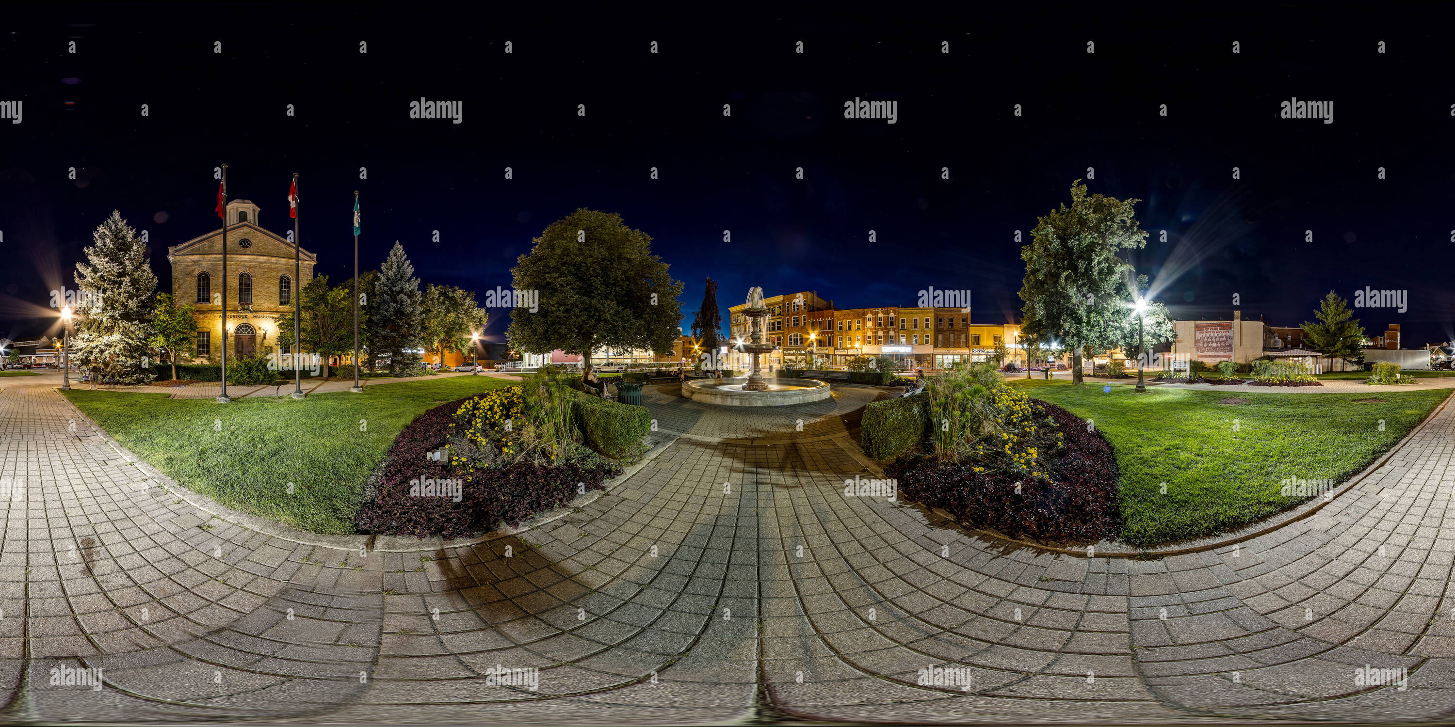360° view of Woodstock Woodstock Canada 02 - Alamy