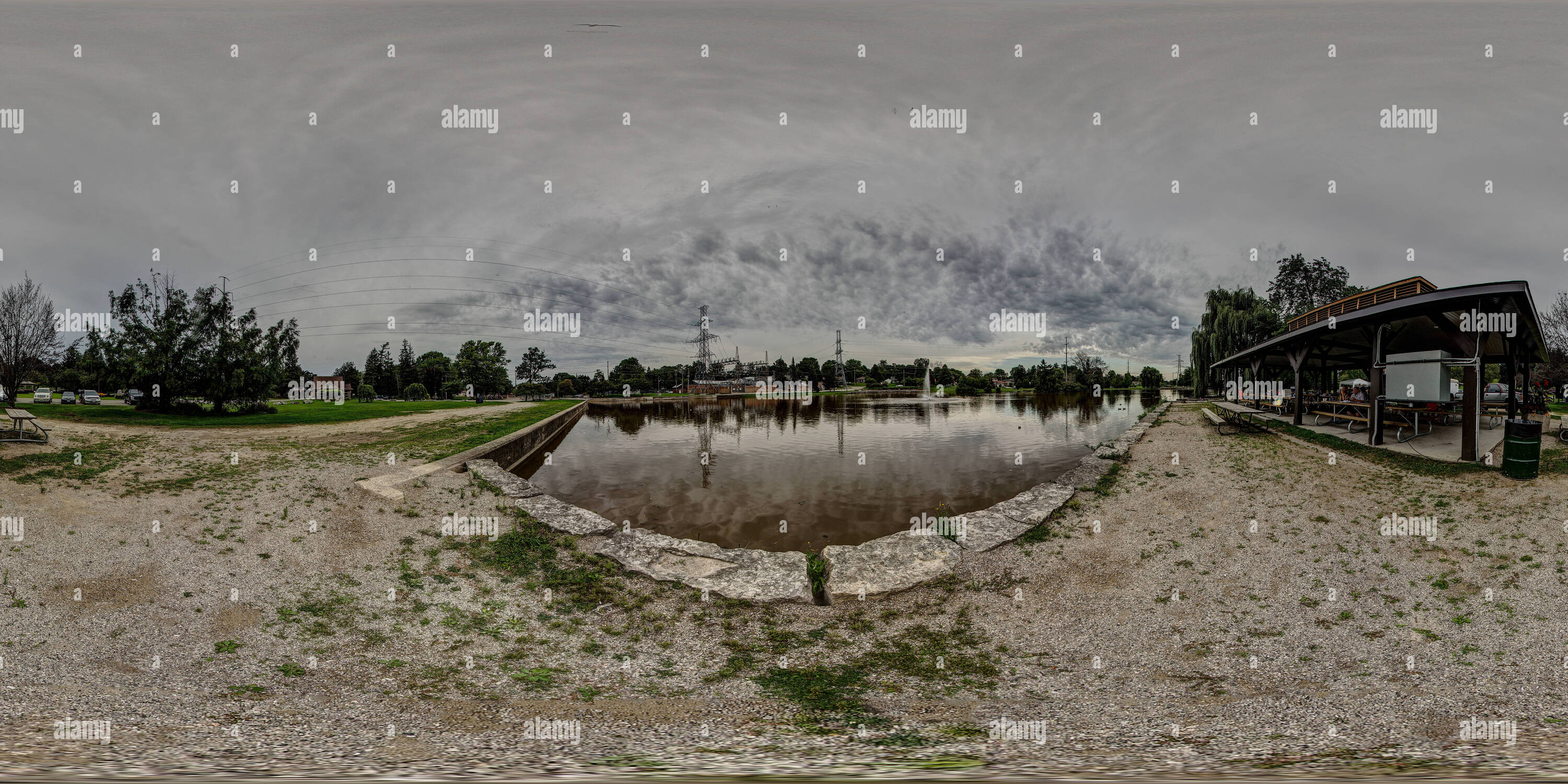 360° view of Woodstock Woodstock Canada 17 - Alamy