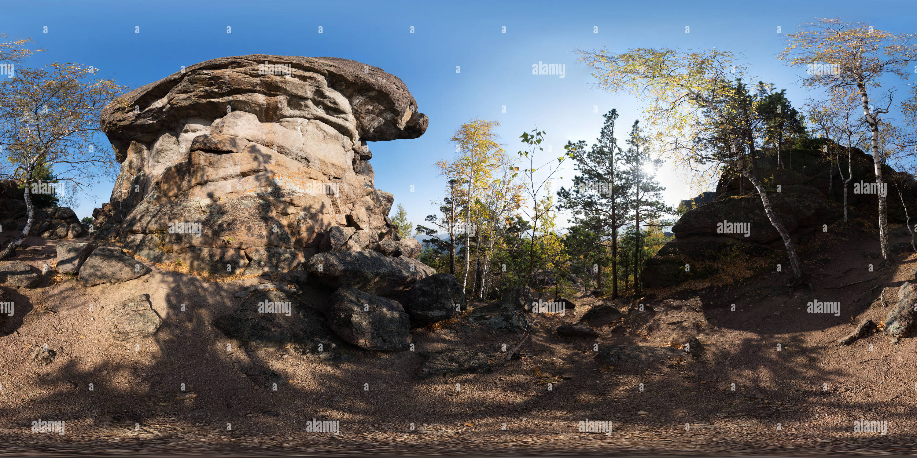 360° view of Skala Czy`pa / Chick Rock - Alamy