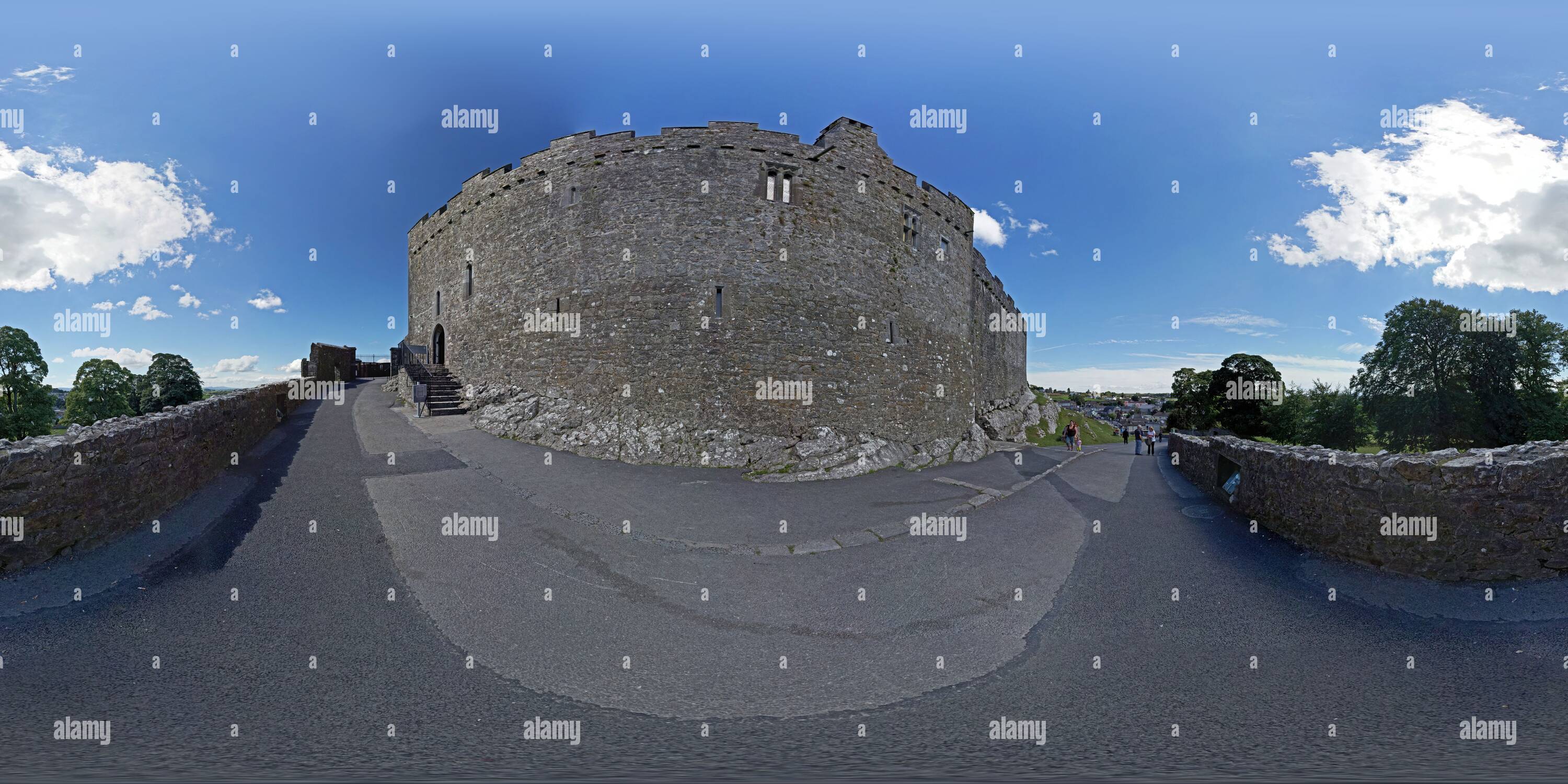 360° view of Cashel - Rock of Cashel, Entrance - Alamy