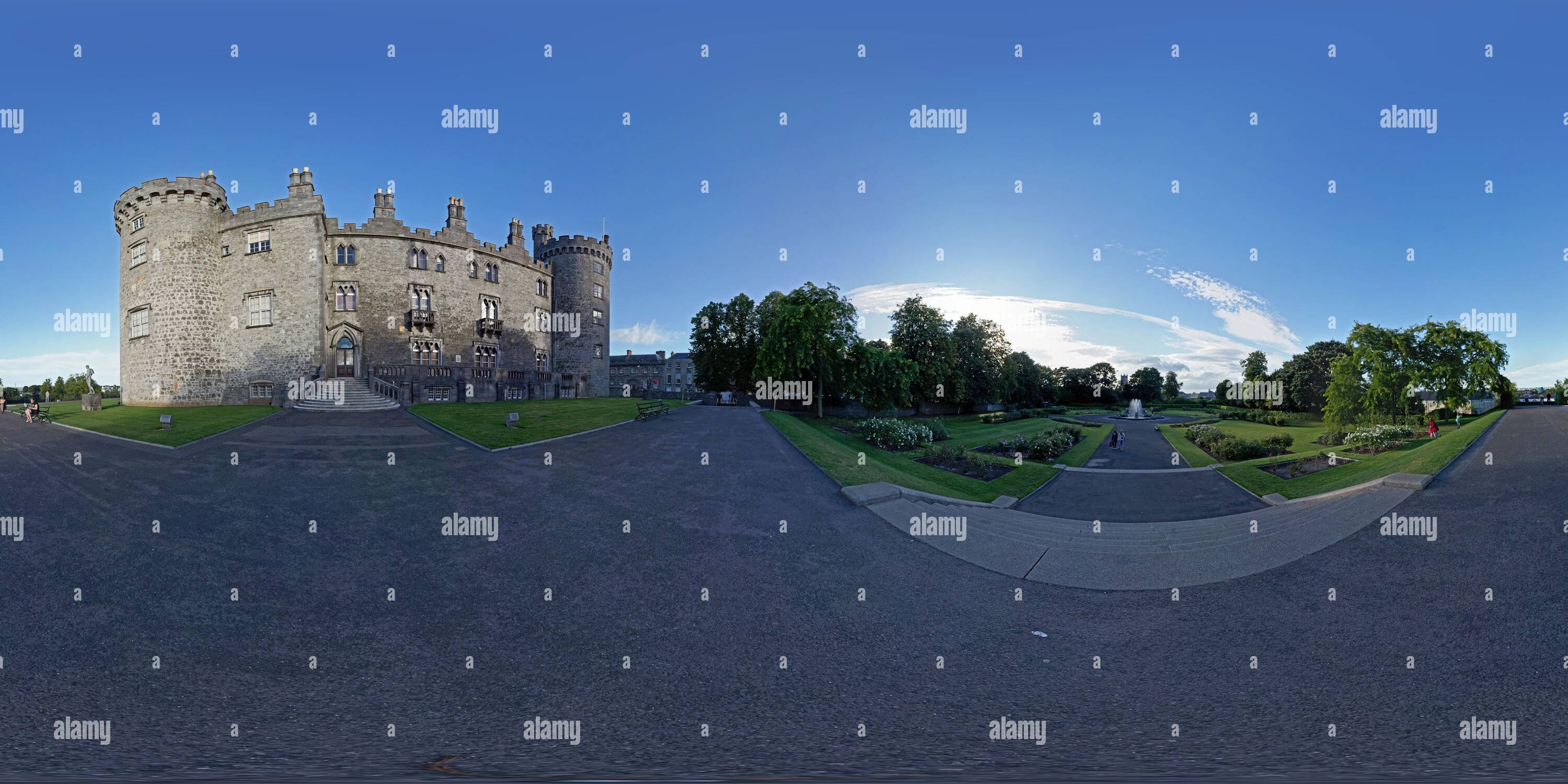 360° view of Kilkenny - The Castle, View III - Alamy