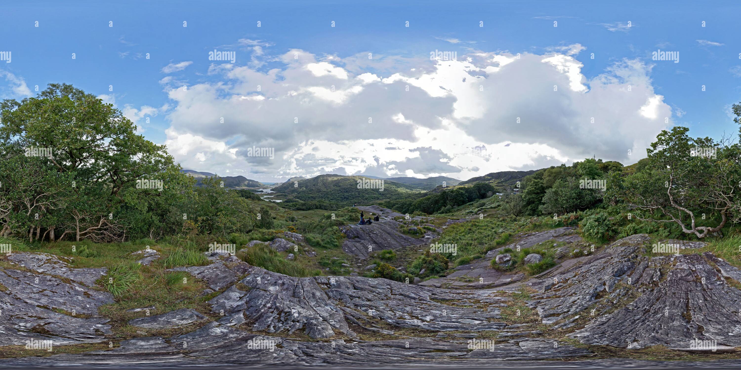 360° view of Killarney - Ladies View II - Alamy