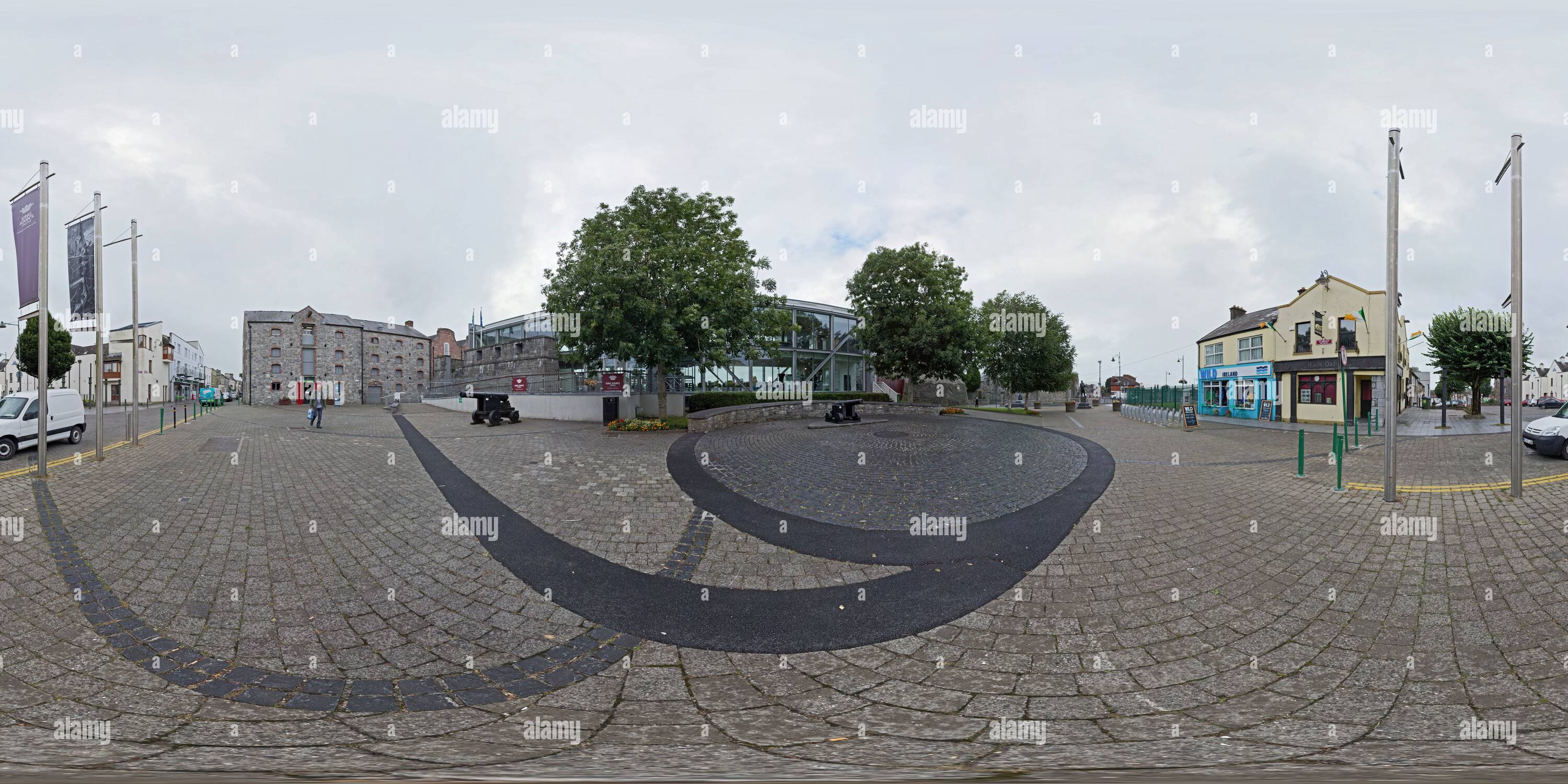 360° view of Limerick - King John's Castle, View II - Alamy