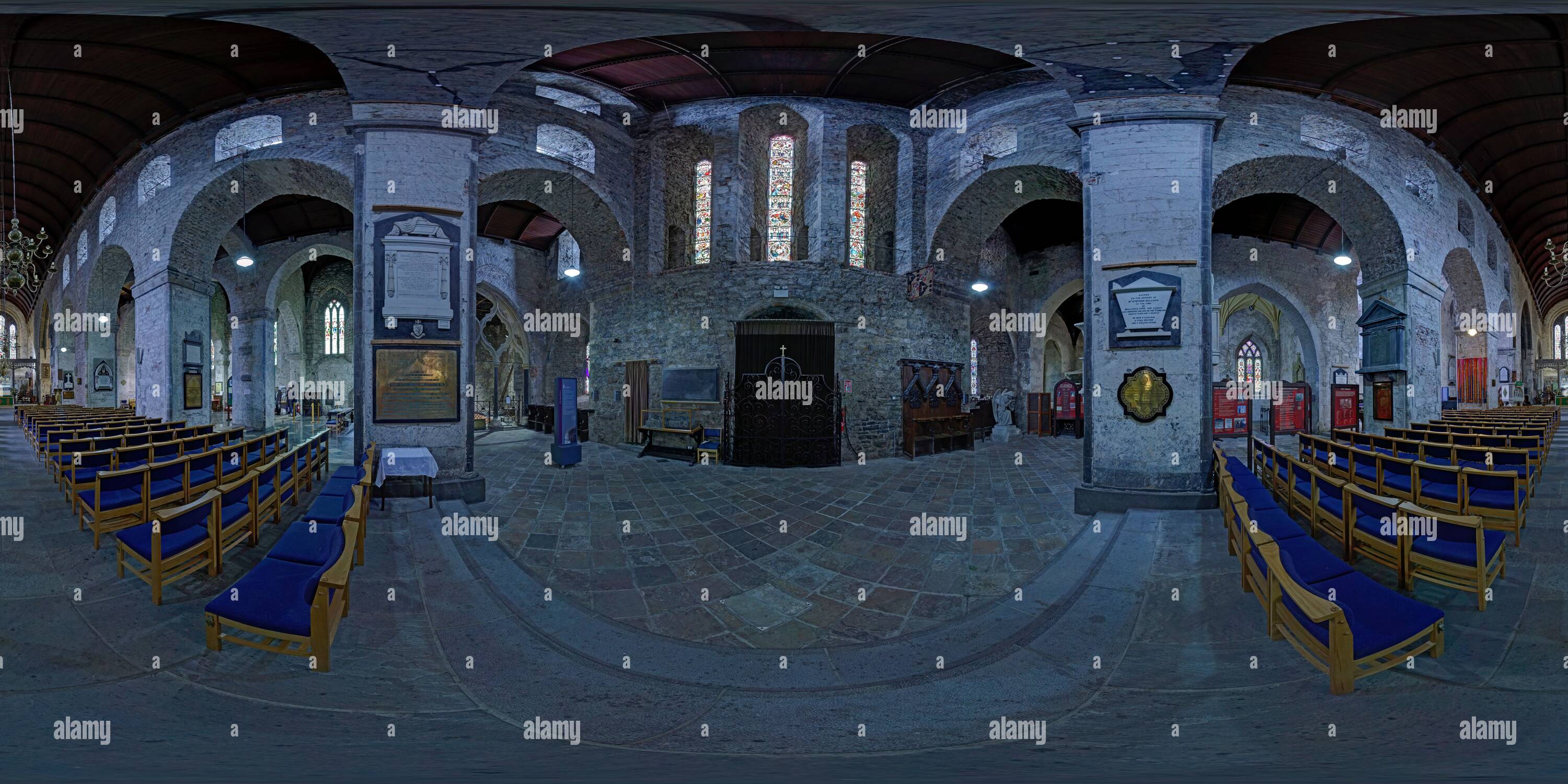 360° view of Limerick - St. Mary's Cathedral, Nave - Alamy