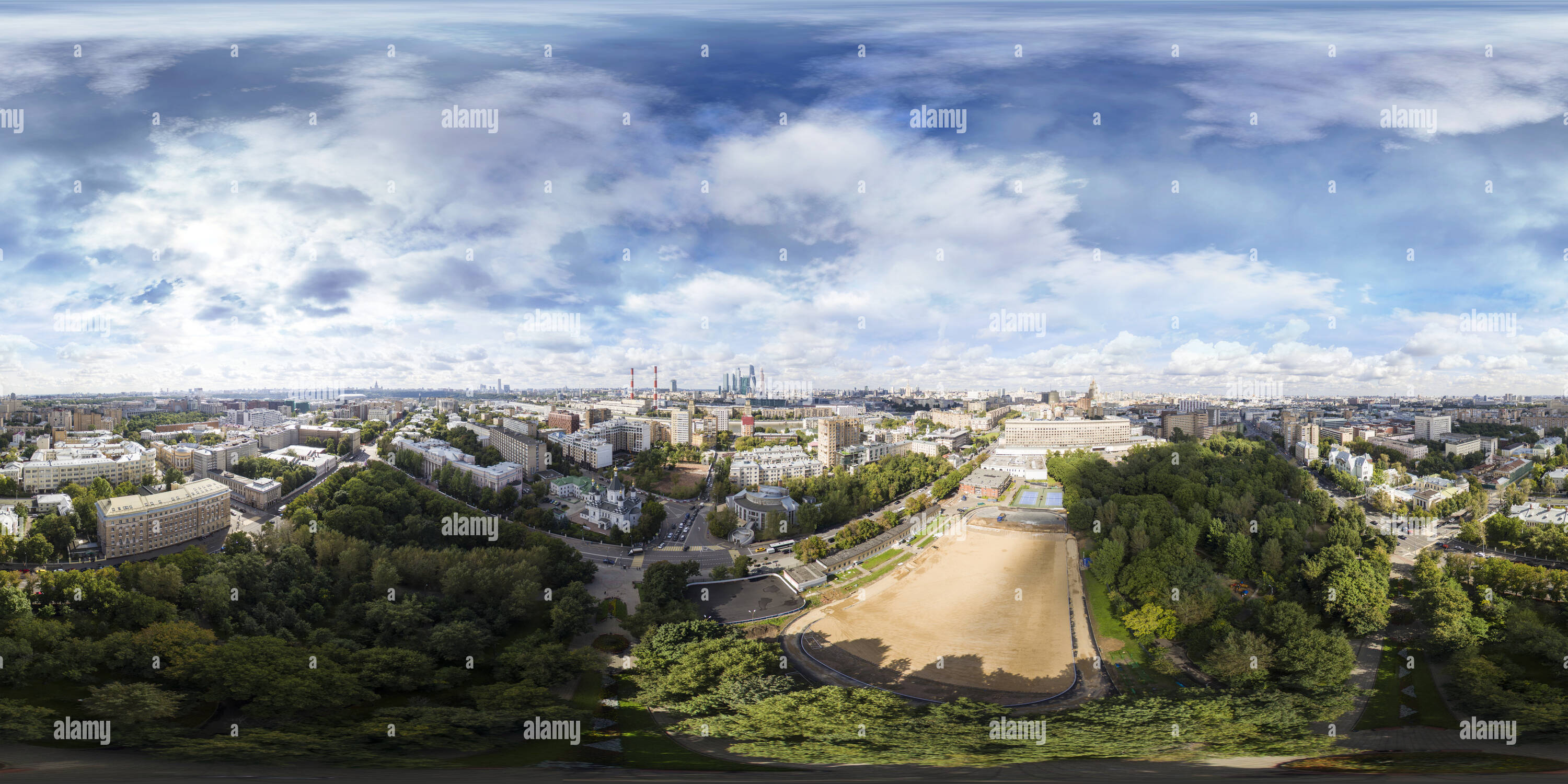 360° view of Skver Devichego Polya - Alamy