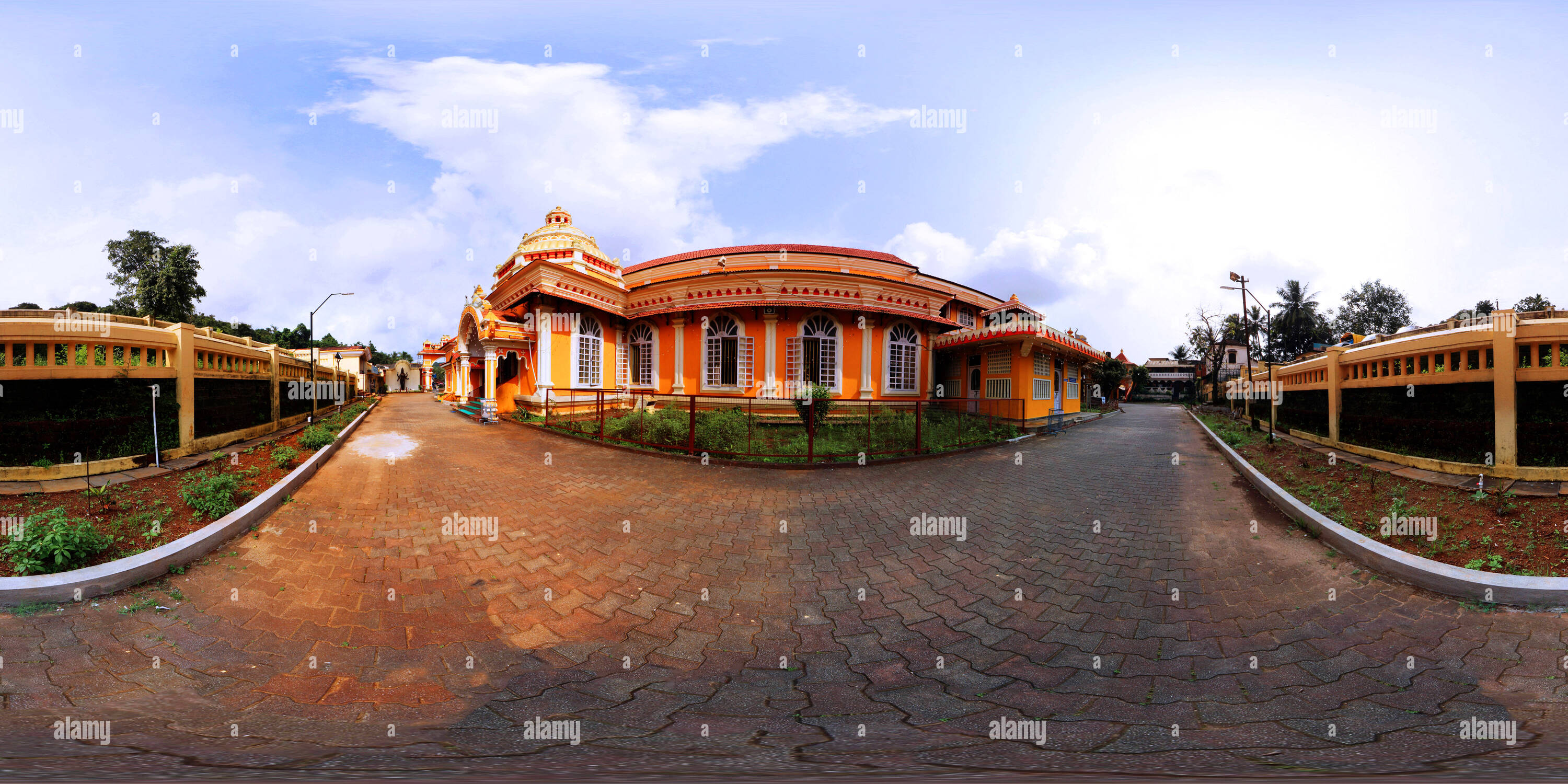 360° view of Mahalaxmi Temple, Goa - Alamy