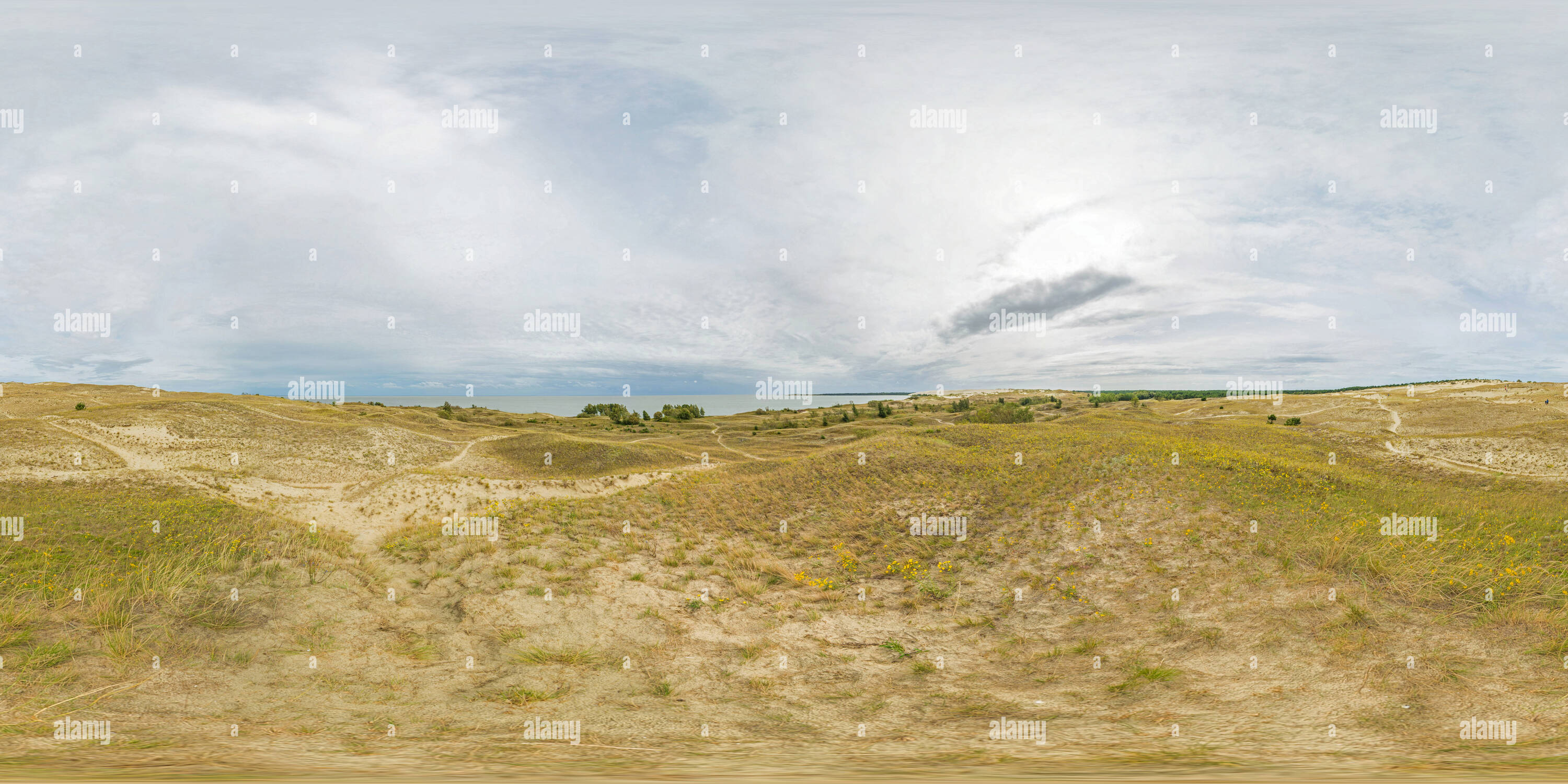 360° view of LITHUANIA - Nida - Exploring The Sand Dunes 3 - Alamy