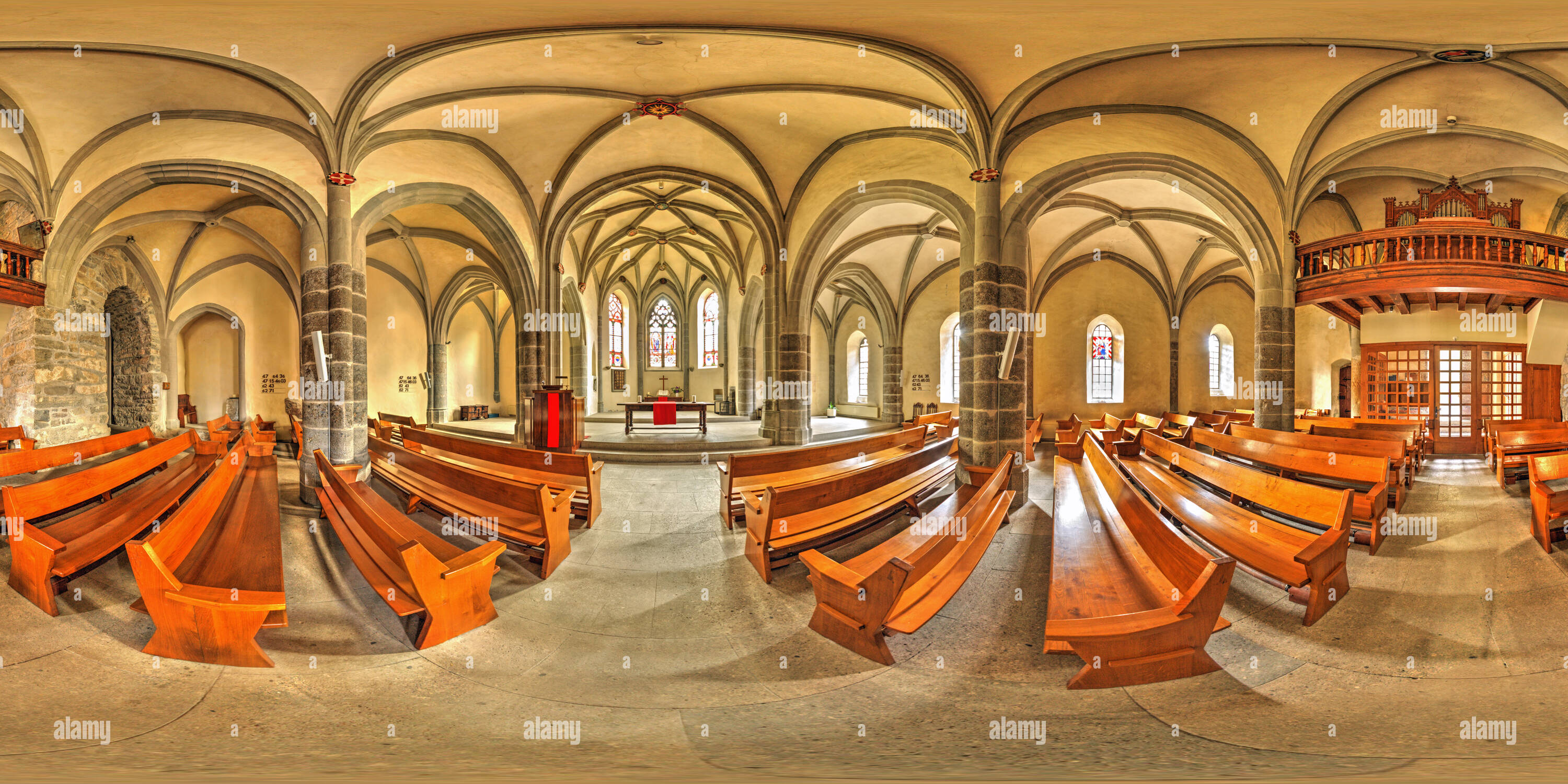 360° view of Lavaux Unesco World Heritage Site 1 - Alamy