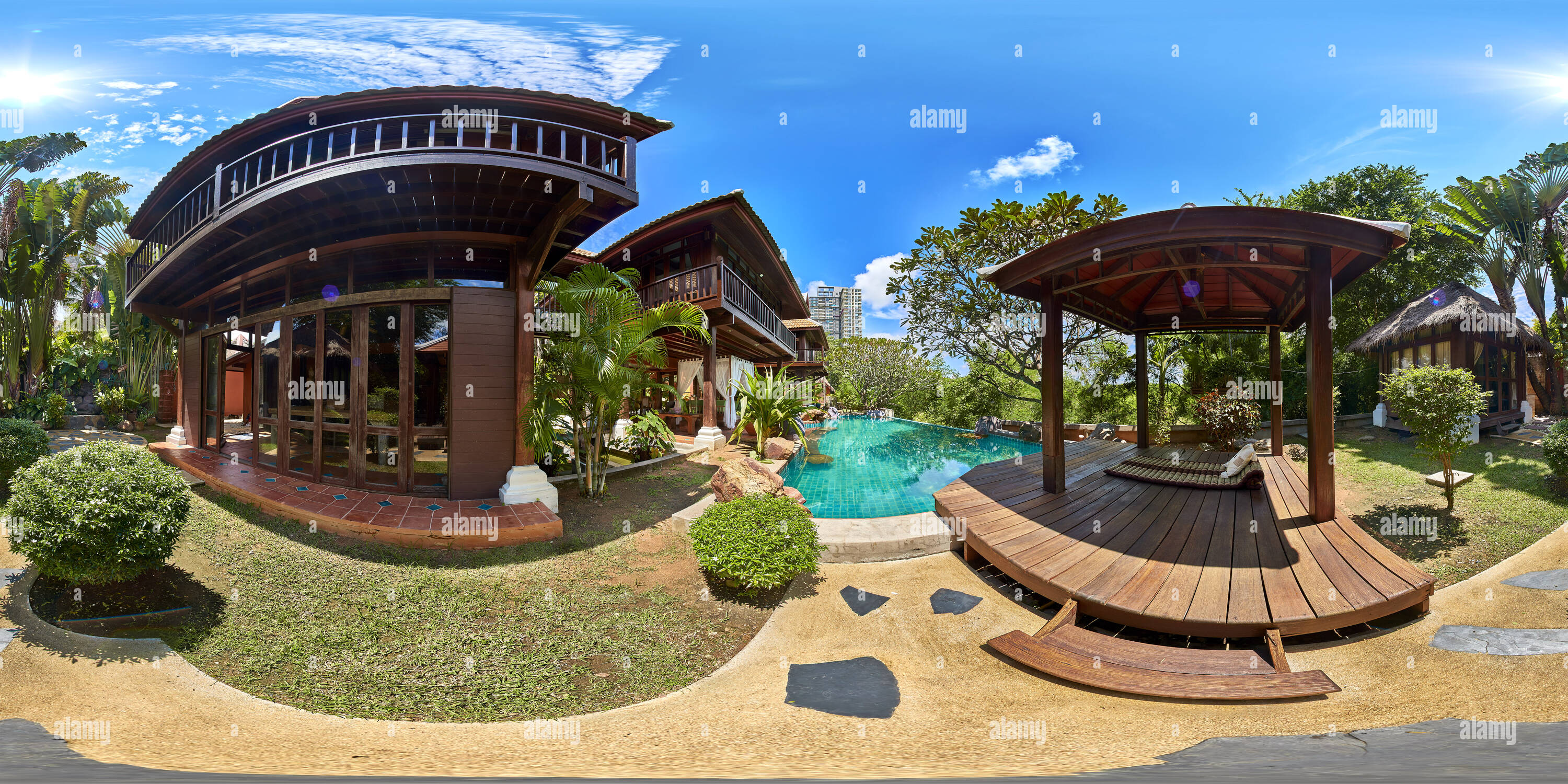 360° view of Bali Style Villa 2 (Pattaya - Alamy
