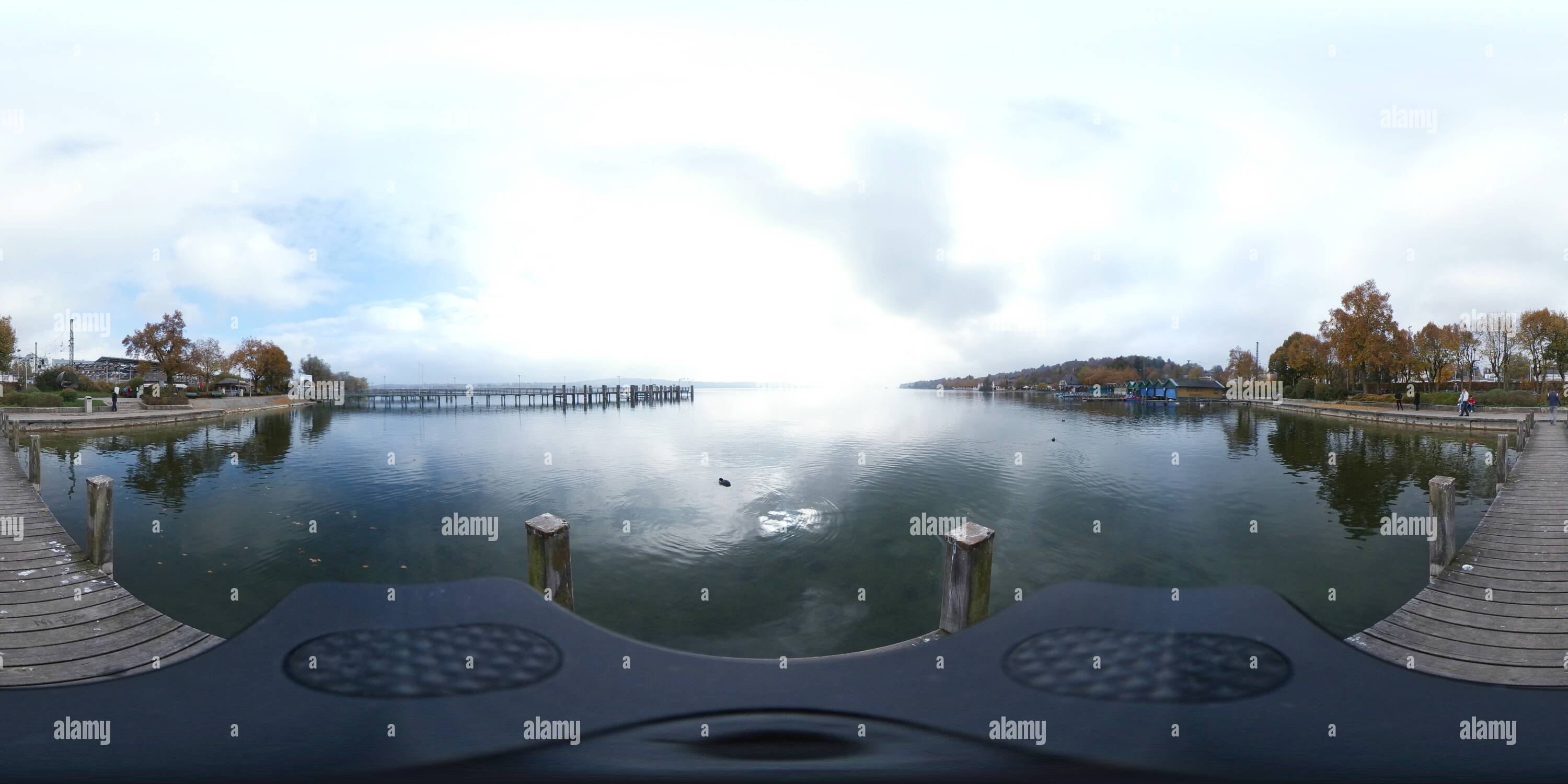 360° view of Lake Starnberg, Starnberg - Alamy
