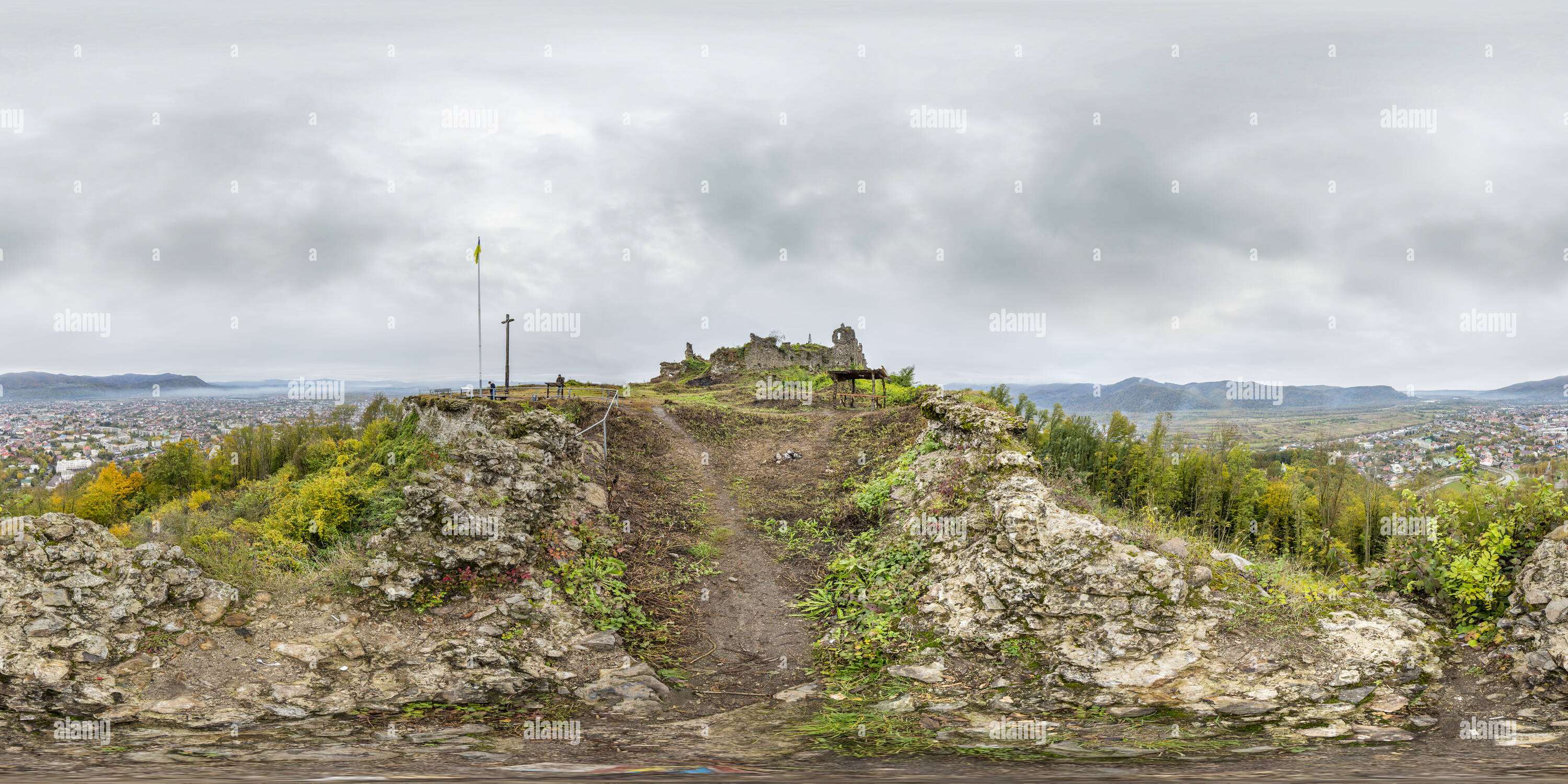 Khust castle hi-res stock photography and images - Alamy