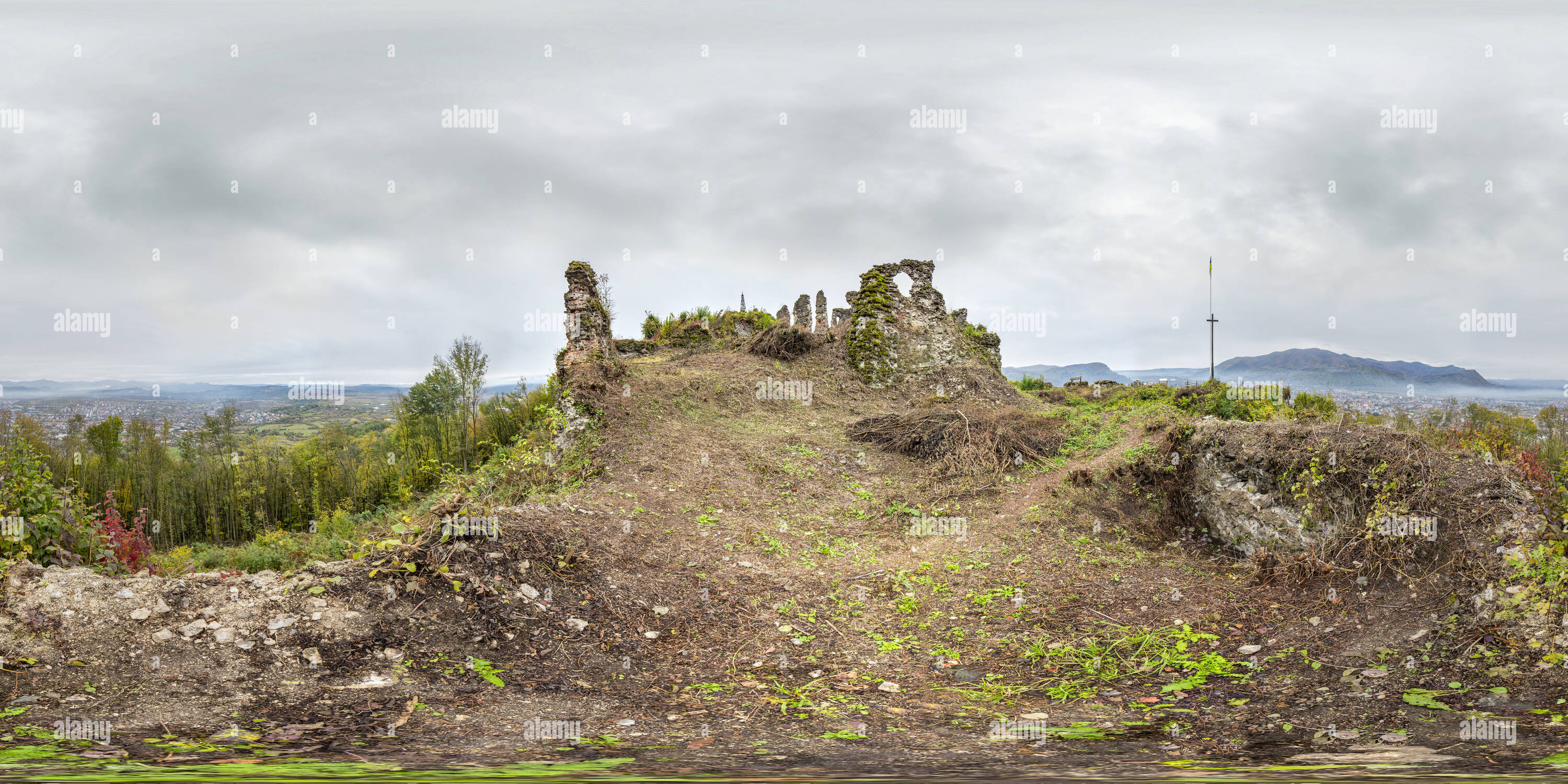 Khust castle hi-res stock photography and images - Alamy