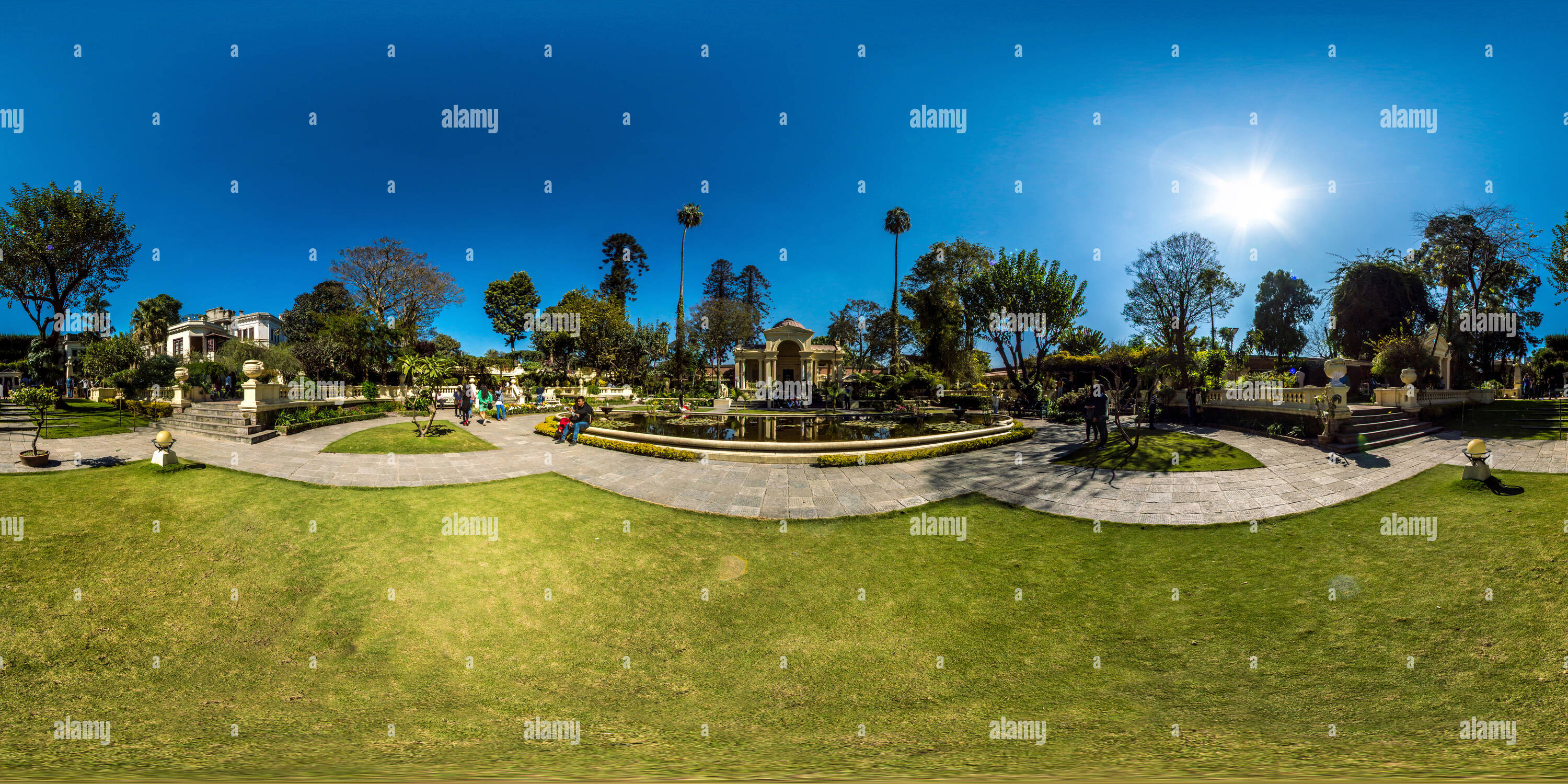 360° view of Garden of Dreams, Kathmandu, Nepal - Alamy