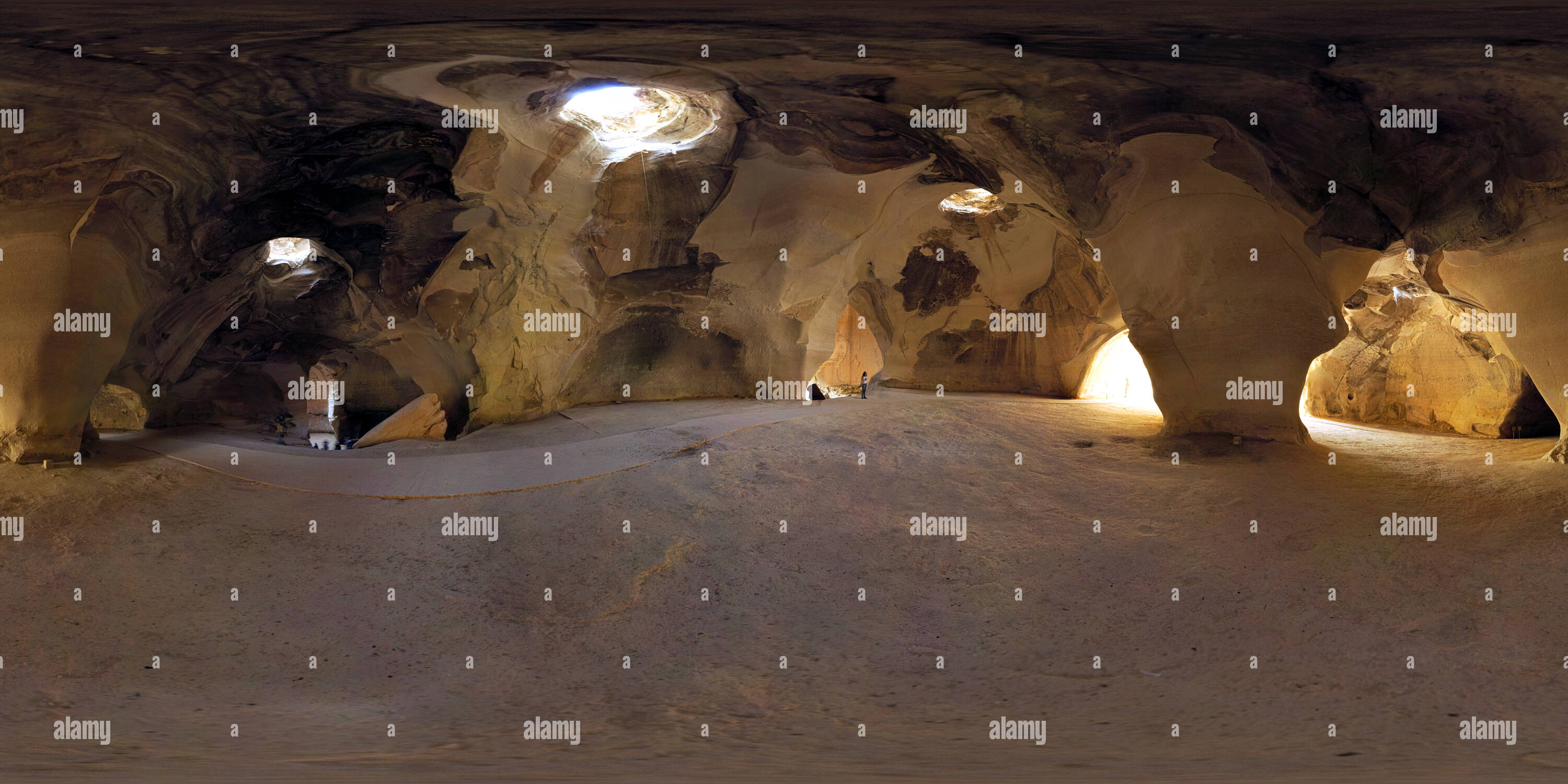 360° view of bell cave beit guvrin "The 480 caves of Beit Guvrin ...